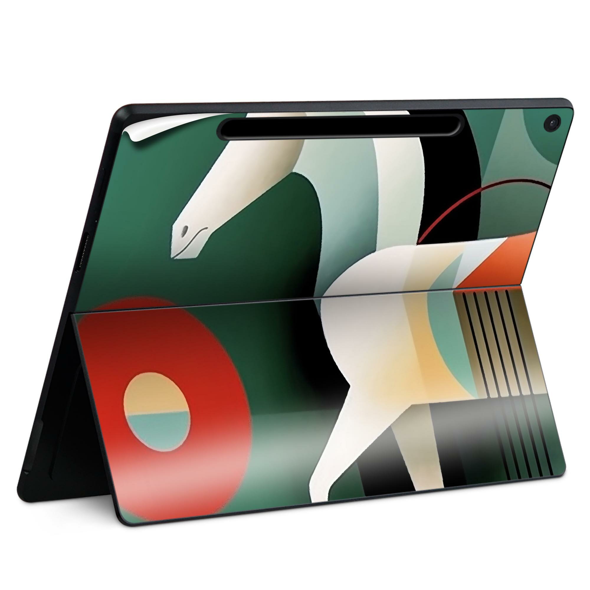 商品特徴・貼るだけでかんたん着せ替え、Surfac Pro 12インチ(2025) 共通対応デザインスキンシール・高精細プリントで写真と遜色のない仕上がり！半光沢シートでしっとりツヤのある表現力・ちょっとしたすり傷からSurface本体を保...