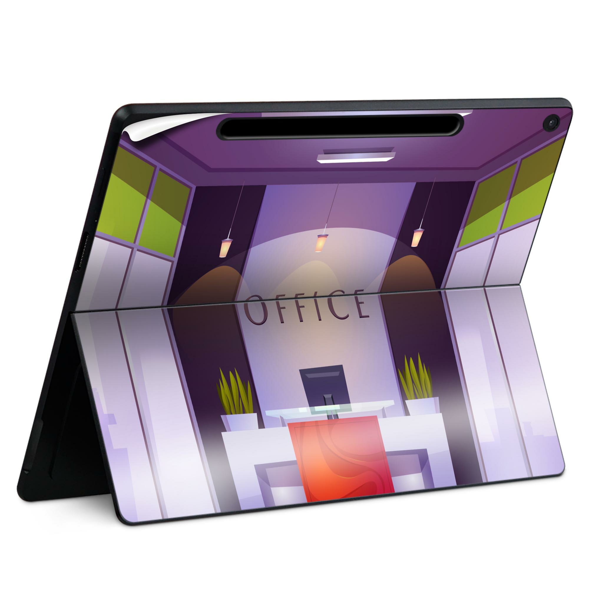 商品特徴・貼るだけでかんたん着せ替え、Surfac Pro 12インチ(2025) 共通対応デザインスキンシール・高精細プリントで写真と遜色のない仕上がり！半光沢シートでしっとりツヤのある表現力・ちょっとしたすり傷からSurface本体を保...