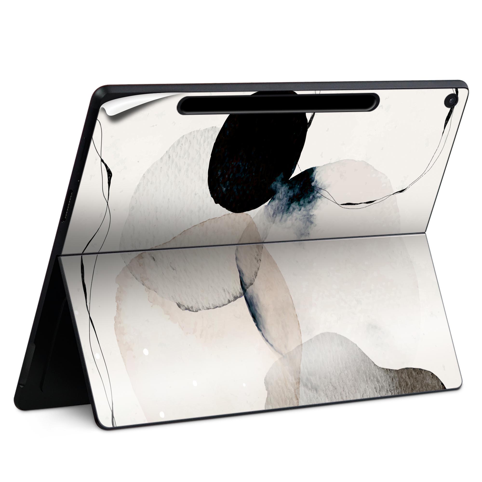 商品特徴・貼るだけでかんたん着せ替え、Surfac Pro 12インチ(2025) 共通対応デザインスキンシール・高精細プリントで写真と遜色のない仕上がり！半光沢シートでしっとりツヤのある表現力・ちょっとしたすり傷からSurface本体を保...