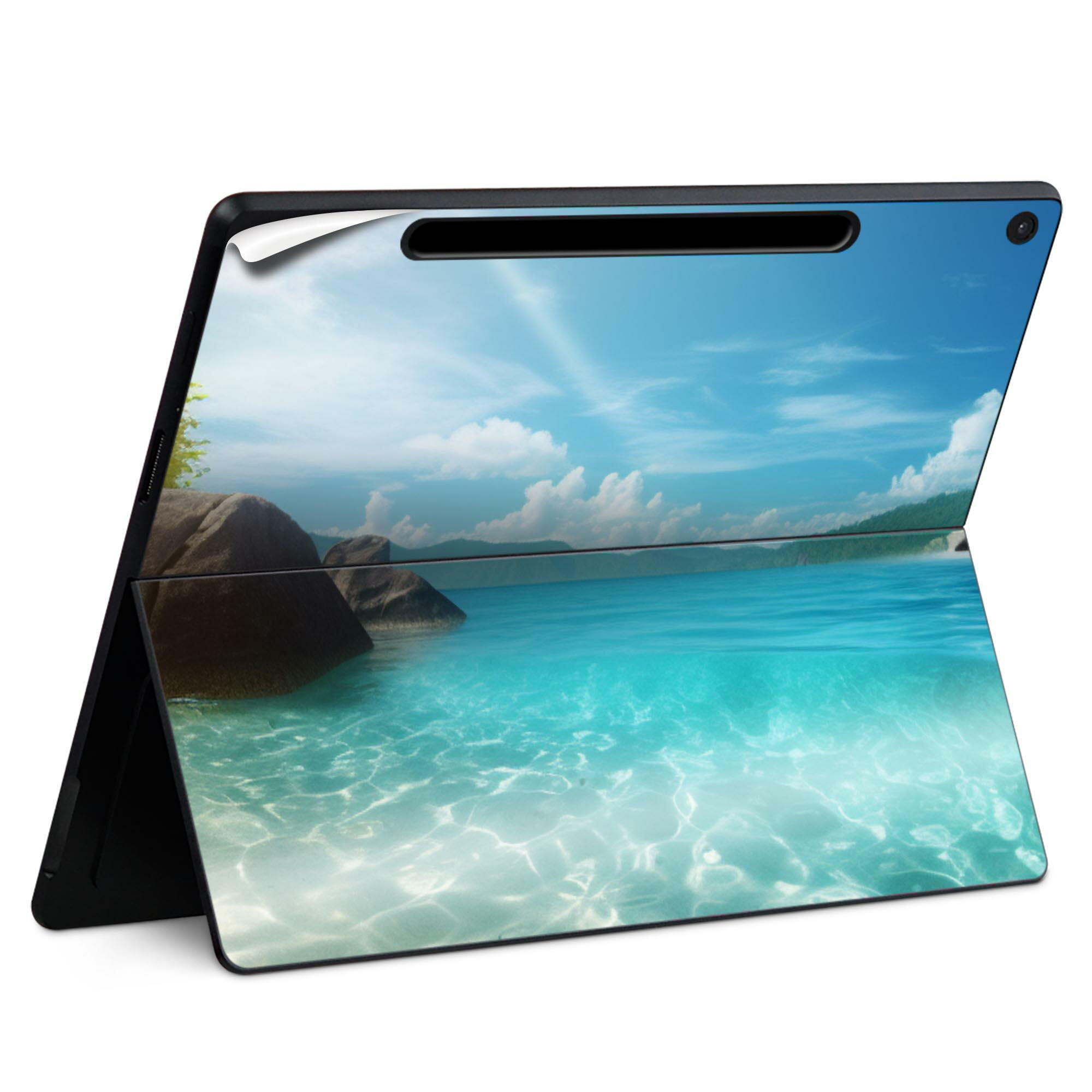 商品特徴・貼るだけでかんたん着せ替え、Surfac Pro 12インチ(2025) 共通対応デザインスキンシール・高精細プリントで写真と遜色のない仕上がり！半光沢シートでしっとりツヤのある表現力・ちょっとしたすり傷からSurface本体を保...