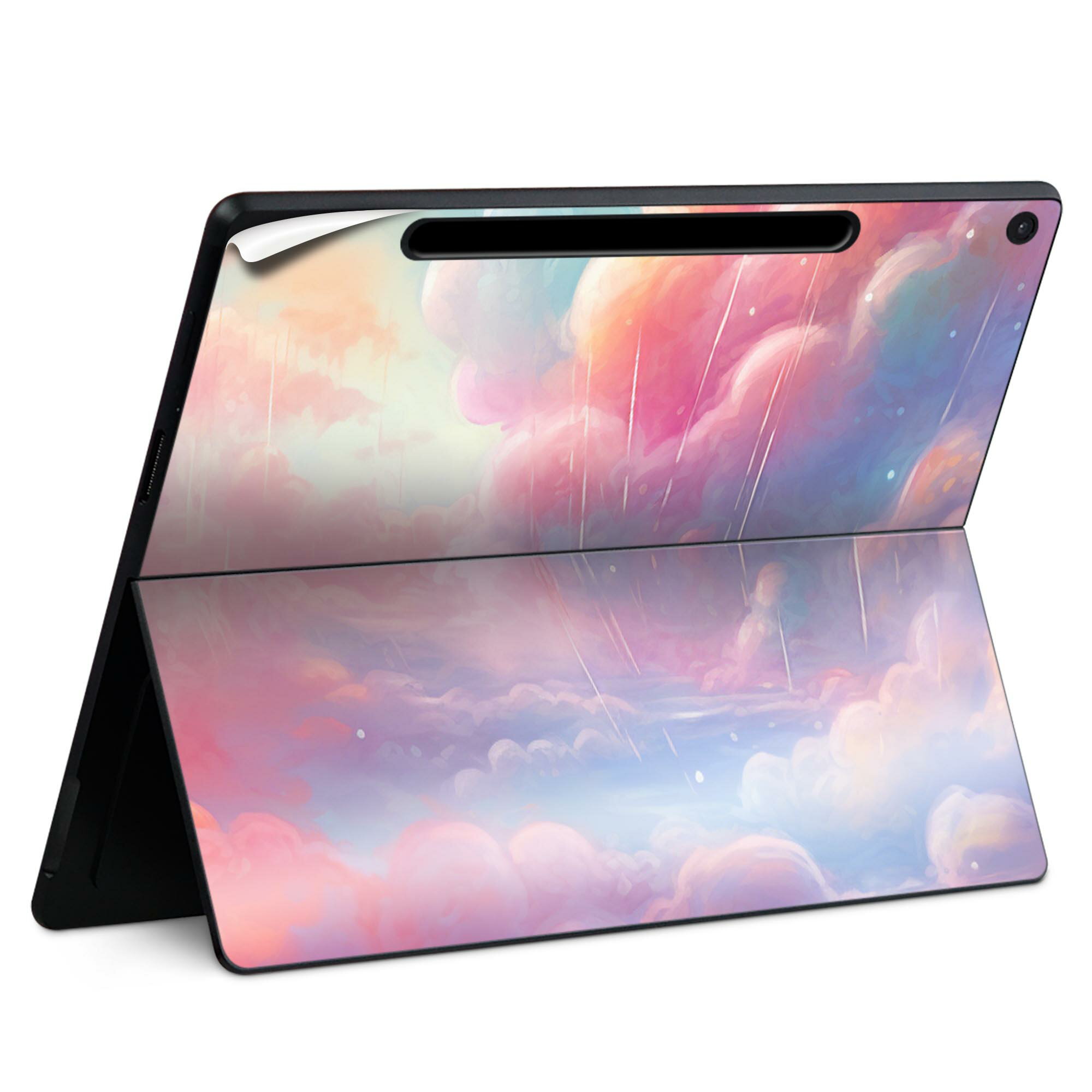 商品特徴・貼るだけでかんたん着せ替え、Surfac Pro 12インチ(2025) 共通対応デザインスキンシール・高精細プリントで写真と遜色のない仕上がり！半光沢シートでしっとりツヤのある表現力・ちょっとしたすり傷からSurface本体を保...