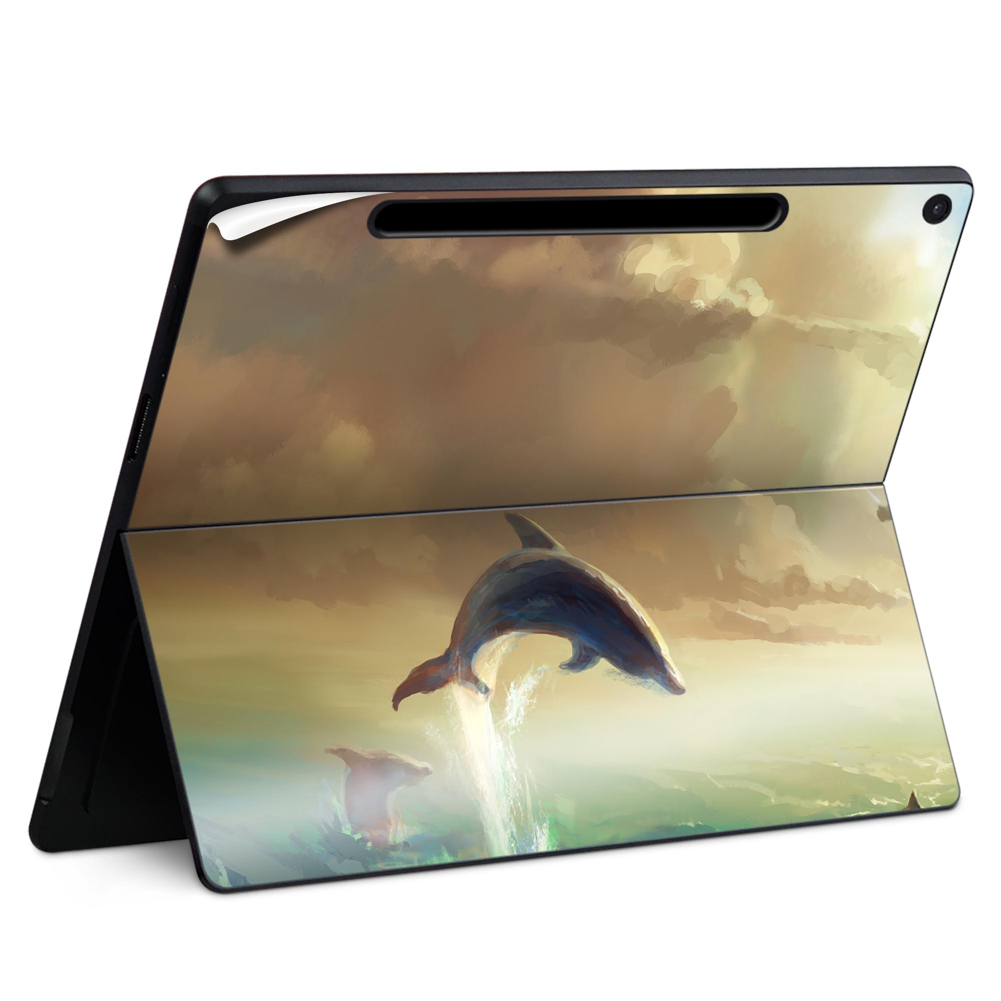 商品特徴・貼るだけでかんたん着せ替え、Surfac Pro 12インチ(2025) 共通対応デザインスキンシール・高精細プリントで写真と遜色のない仕上がり！半光沢シートでしっとりツヤのある表現力・ちょっとしたすり傷からSurface本体を保...