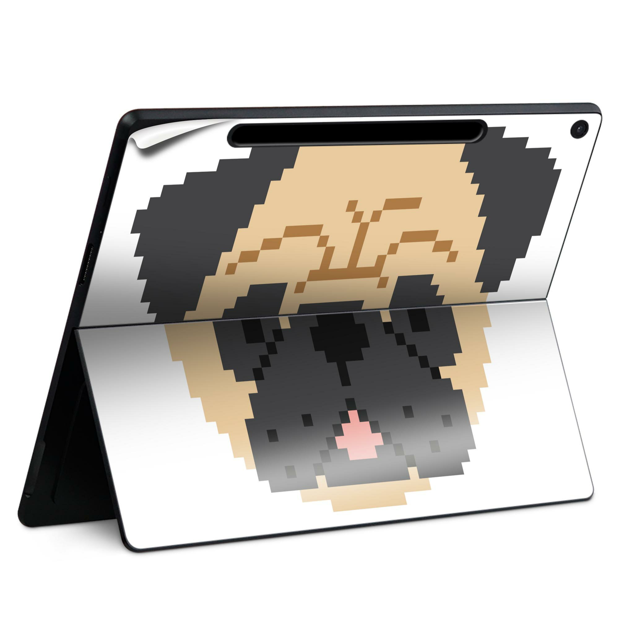 商品特徴・貼るだけでかんたん着せ替え、Surfac Pro 12インチ(2025) 共通対応デザインスキンシール・高精細プリントで写真と遜色のない仕上がり！半光沢シートでしっとりツヤのある表現力・ちょっとしたすり傷からSurface本体を保...