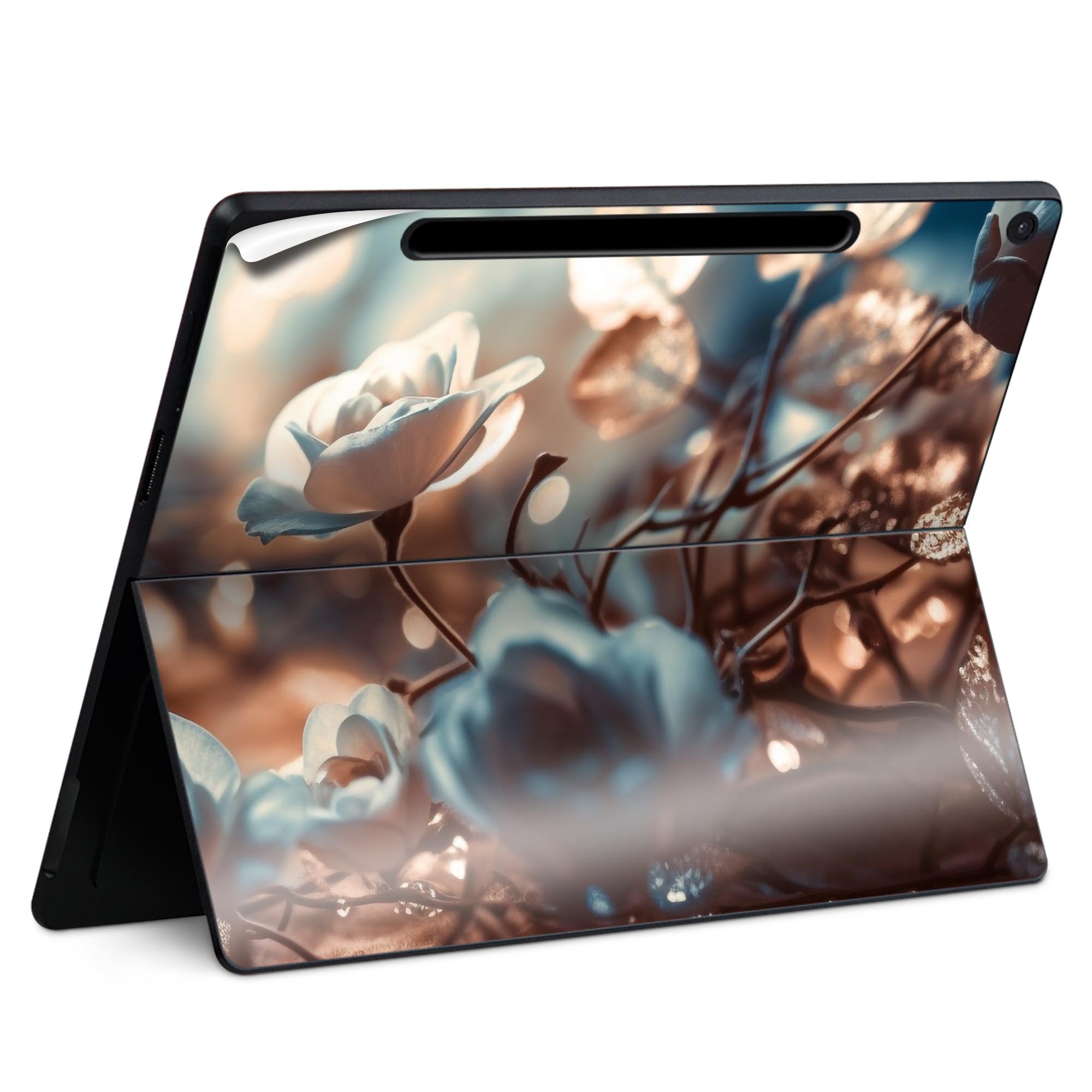 商品特徴・貼るだけでかんたん着せ替え、Surfac Pro 12インチ(2025) 共通対応デザインスキンシール・高精細プリントで写真と遜色のない仕上がり！半光沢シートでしっとりツヤのある表現力・ちょっとしたすり傷からSurface本体を保...