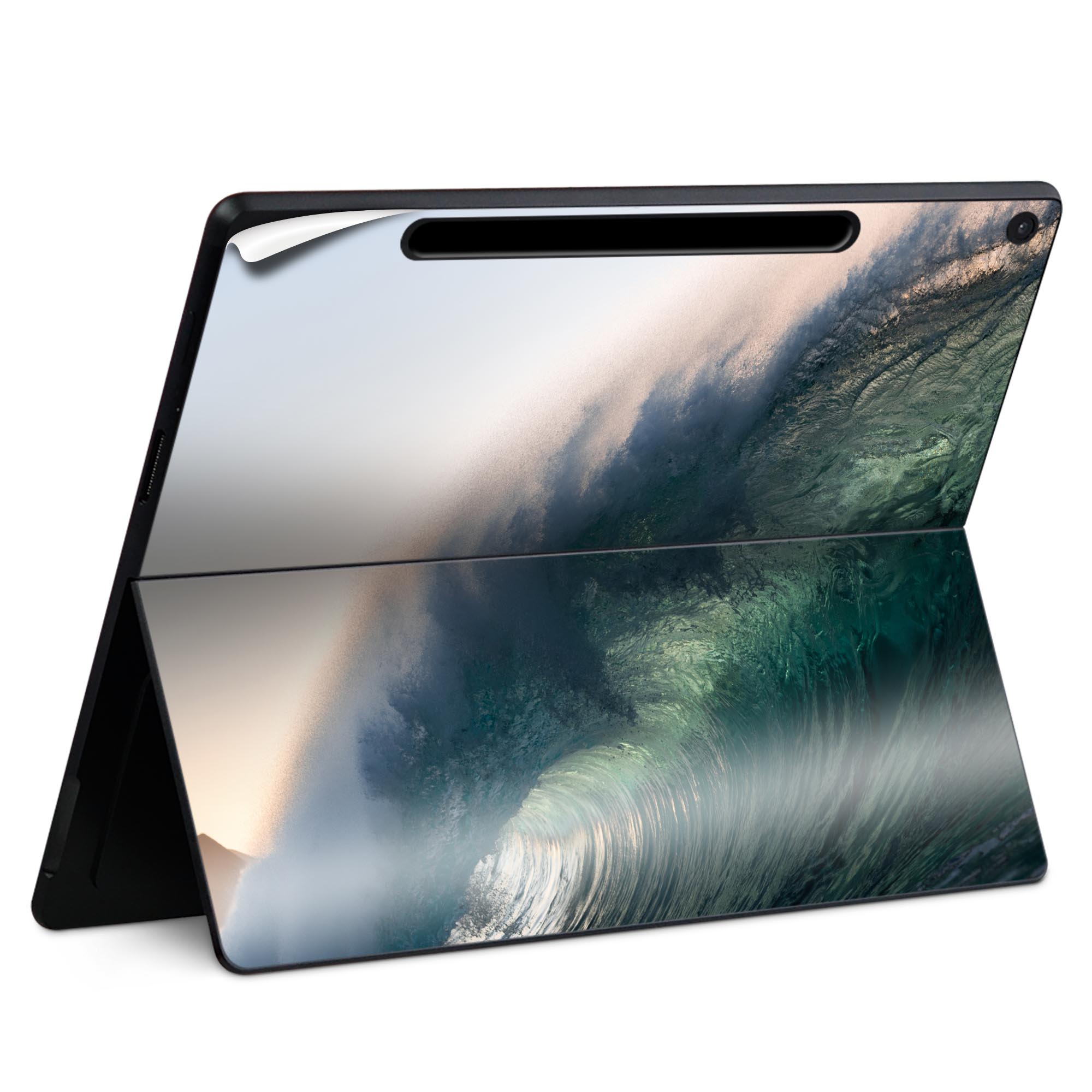 商品特徴・貼るだけでかんたん着せ替え、Surfac Pro 12インチ(2025) 共通対応デザインスキンシール・高精細プリントで写真と遜色のない仕上がり！半光沢シートでしっとりツヤのある表現力・ちょっとしたすり傷からSurface本体を保...