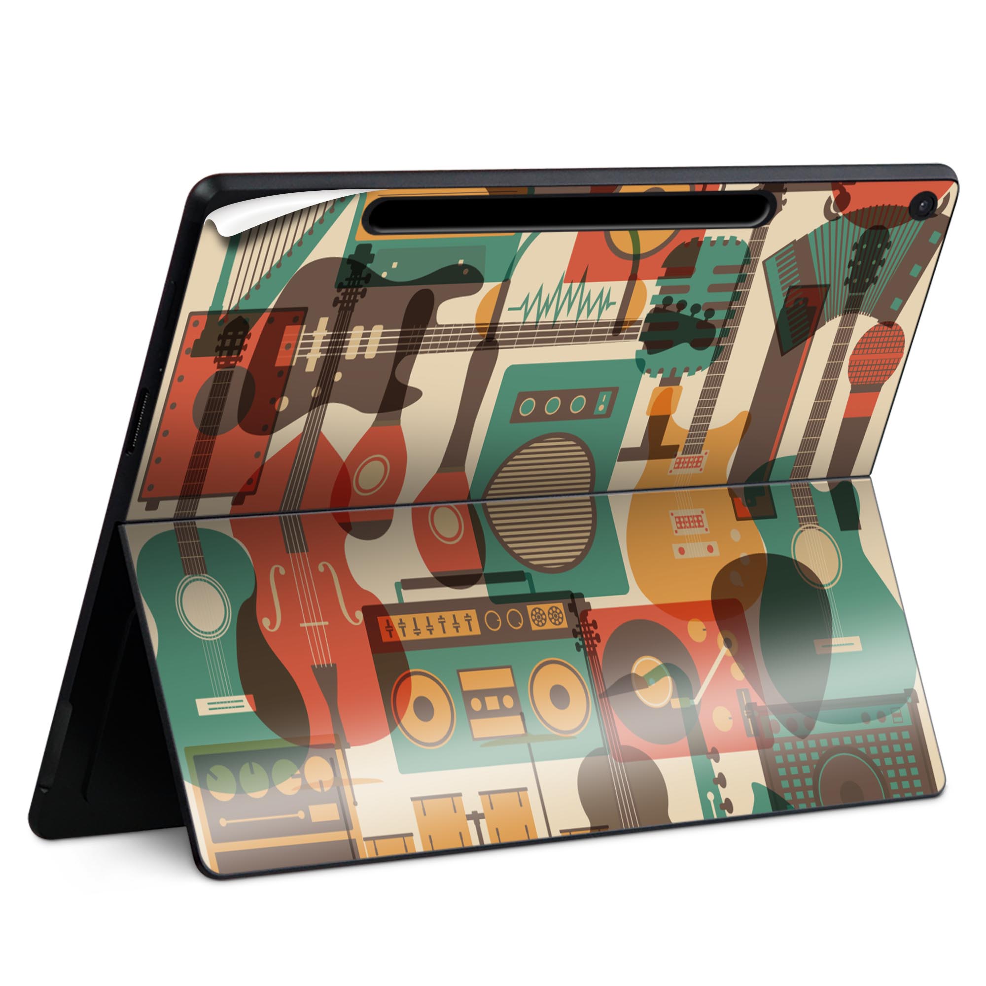 商品特徴・貼るだけでかんたん着せ替え、Surfac Pro 12インチ(2025) 共通対応デザインスキンシール・高精細プリントで写真と遜色のない仕上がり！半光沢シートでしっとりツヤのある表現力・ちょっとしたすり傷からSurface本体を保...