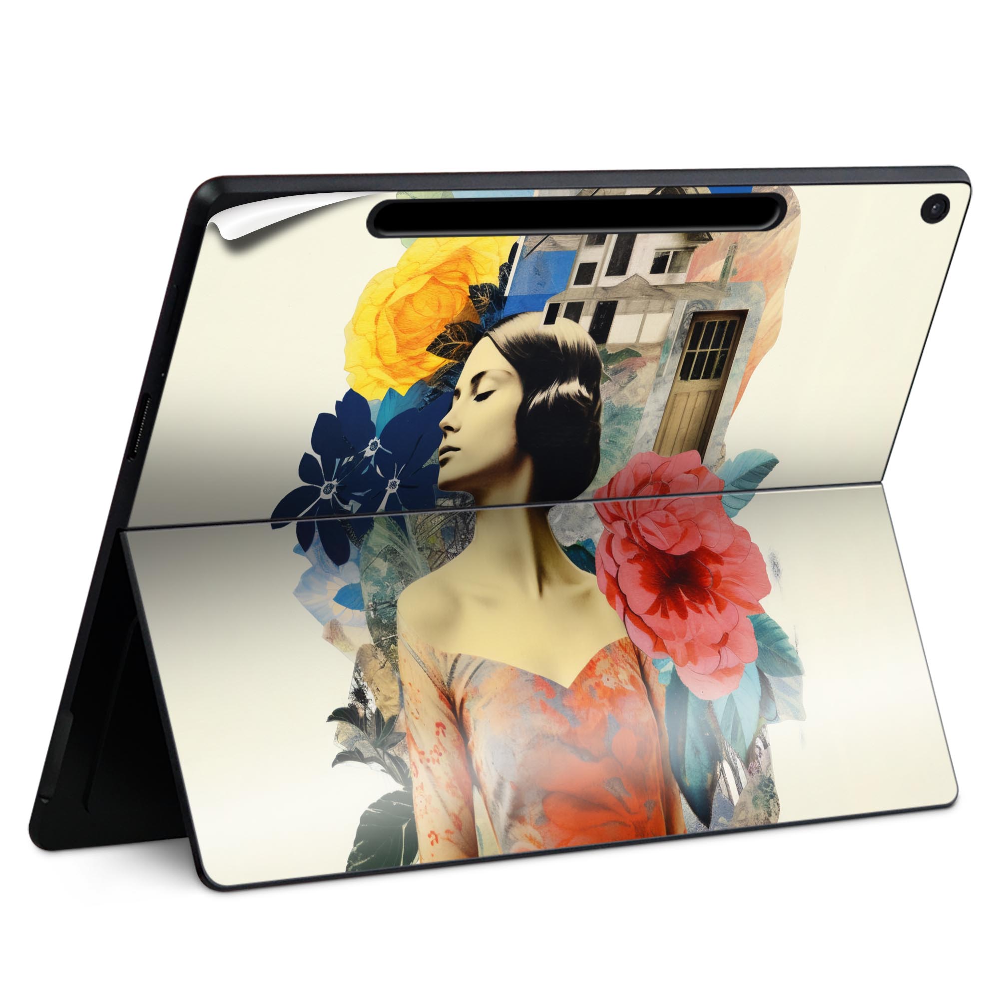 商品特徴・貼るだけでかんたん着せ替え、Surfac Pro 12インチ(2025) 共通対応デザインスキンシール・高精細プリントで写真と遜色のない仕上がり！半光沢シートでしっとりツヤのある表現力・ちょっとしたすり傷からSurface本体を保...