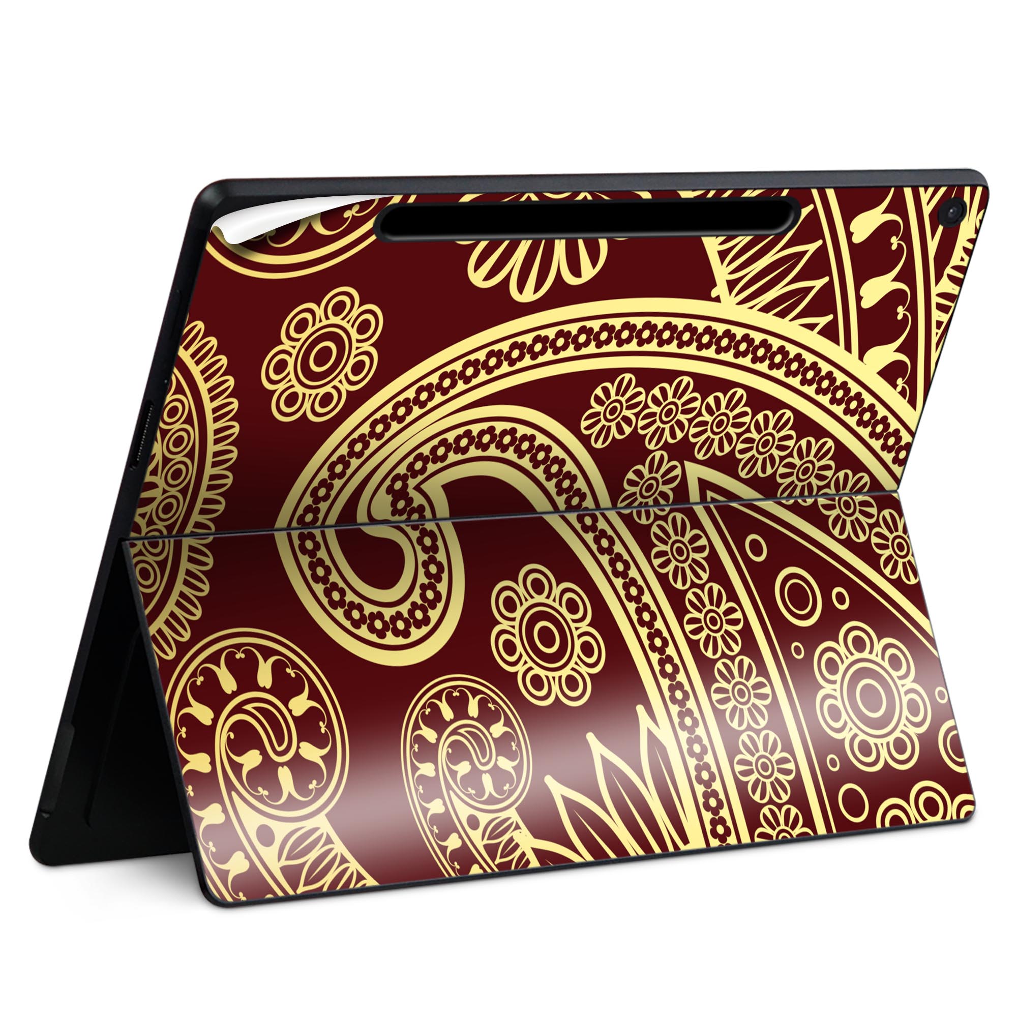 商品特徴・貼るだけでかんたん着せ替え、Surfac Pro 12インチ(2025) 共通対応デザインスキンシール・高精細プリントで写真と遜色のない仕上がり！半光沢シートでしっとりツヤのある表現力・ちょっとしたすり傷からSurface本体を保...