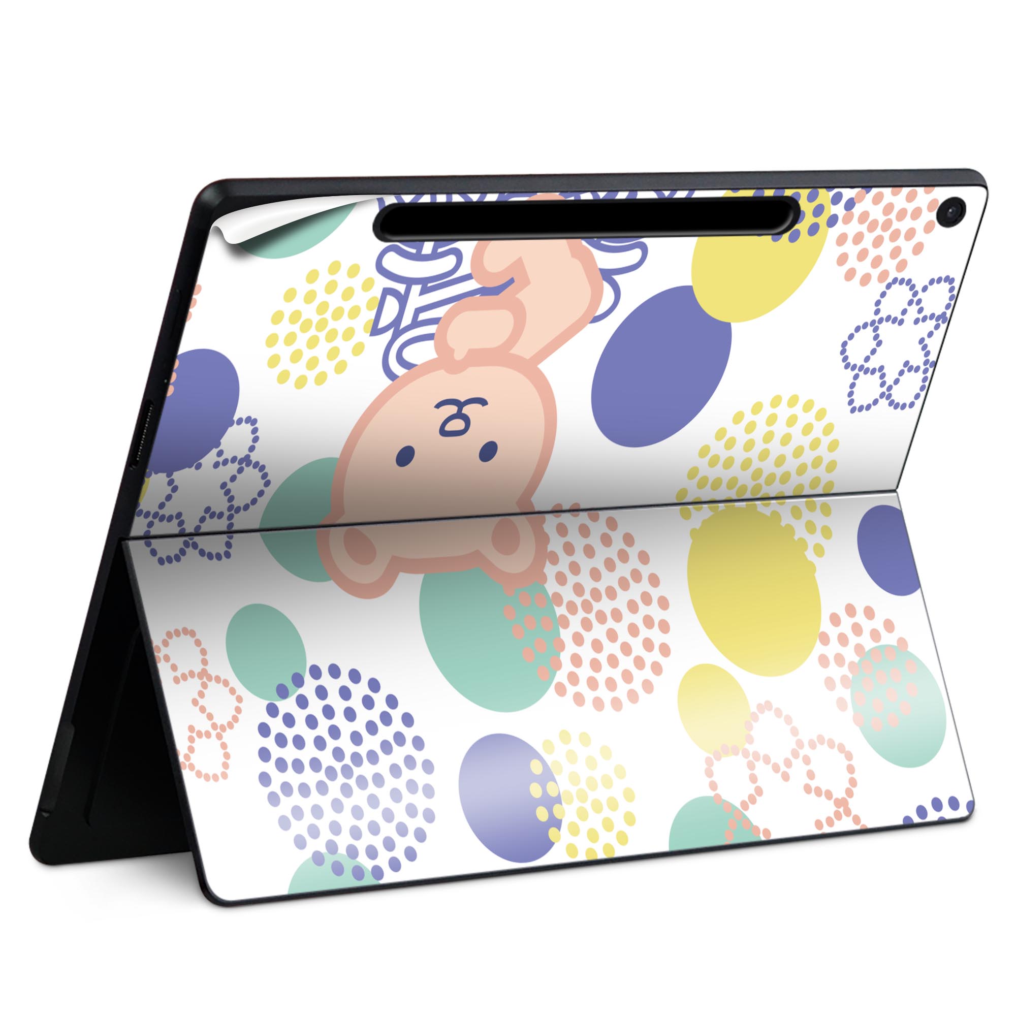 商品特徴・貼るだけでかんたん着せ替え、Surfac Pro 12インチ(2025) 共通対応デザインスキンシール・高精細プリントで写真と遜色のない仕上がり！半光沢シートでしっとりツヤのある表現力・ちょっとしたすり傷からSurface本体を保...