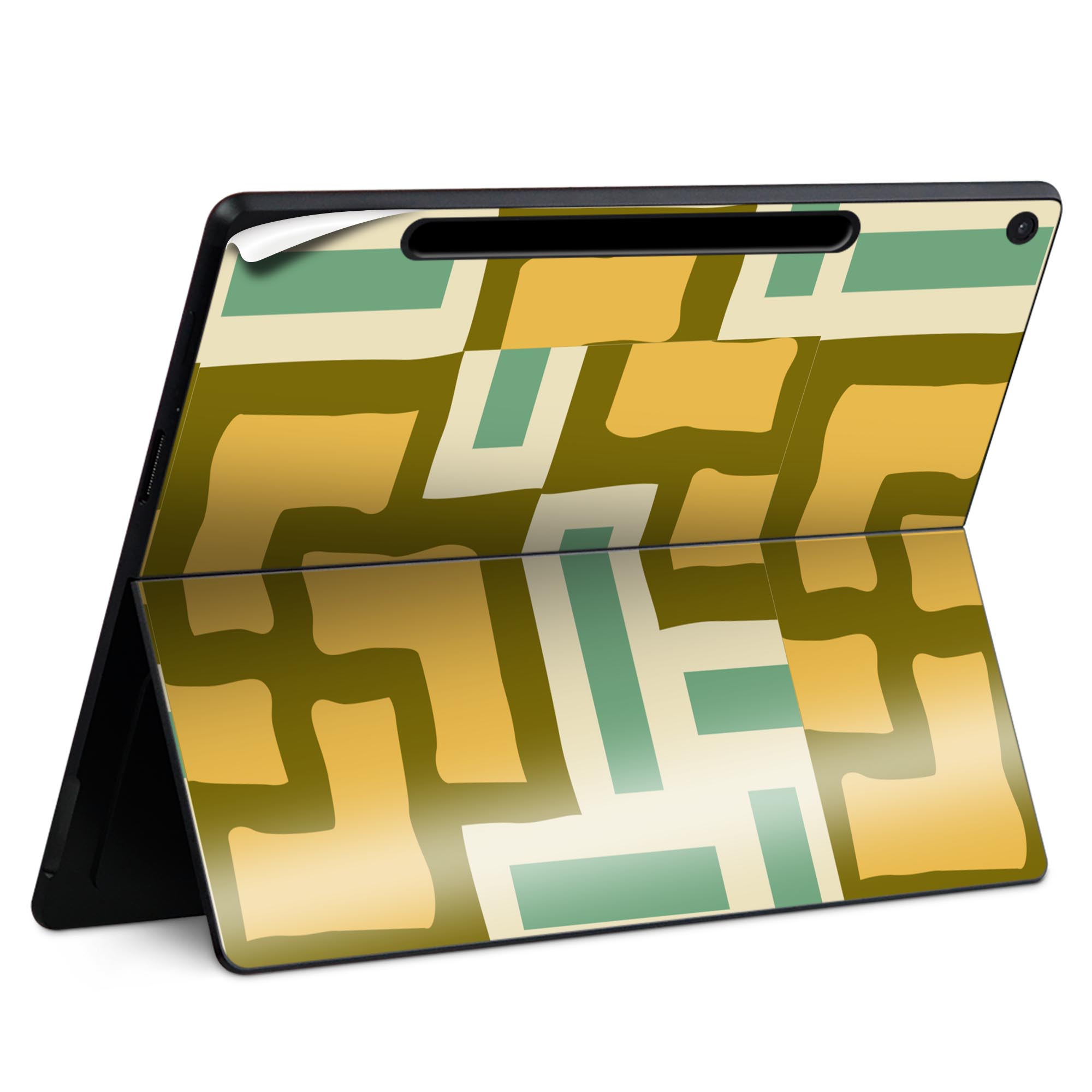 商品特徴・貼るだけでかんたん着せ替え、Surfac Pro 12インチ(2025) 共通対応デザインスキンシール・高精細プリントで写真と遜色のない仕上がり！半光沢シートでしっとりツヤのある表現力・ちょっとしたすり傷からSurface本体を保...