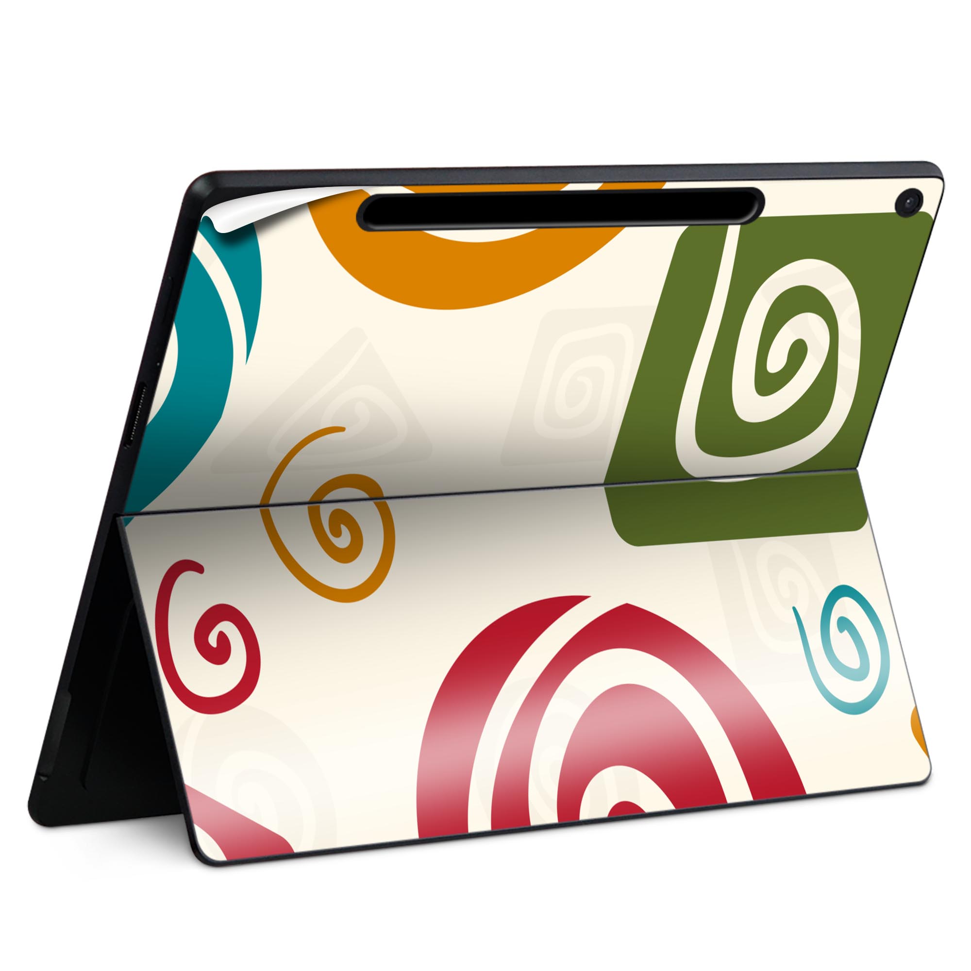 商品特徴・貼るだけでかんたん着せ替え、Surfac Pro 12インチ(2025) 共通対応デザインスキンシール・高精細プリントで写真と遜色のない仕上がり！半光沢シートでしっとりツヤのある表現力・ちょっとしたすり傷からSurface本体を保...