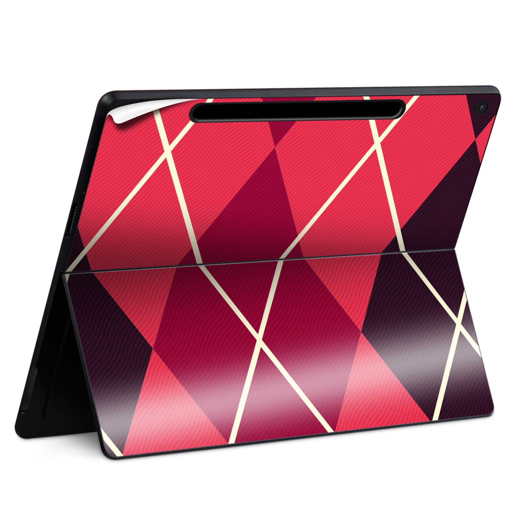 商品特徴・貼るだけでかんたん着せ替え、Surfac Pro 12インチ(2025) 共通対応デザインスキンシール・高精細プリントで写真と遜色のない仕上がり！半光沢シートでしっとりツヤのある表現力・ちょっとしたすり傷からSurface本体を保...