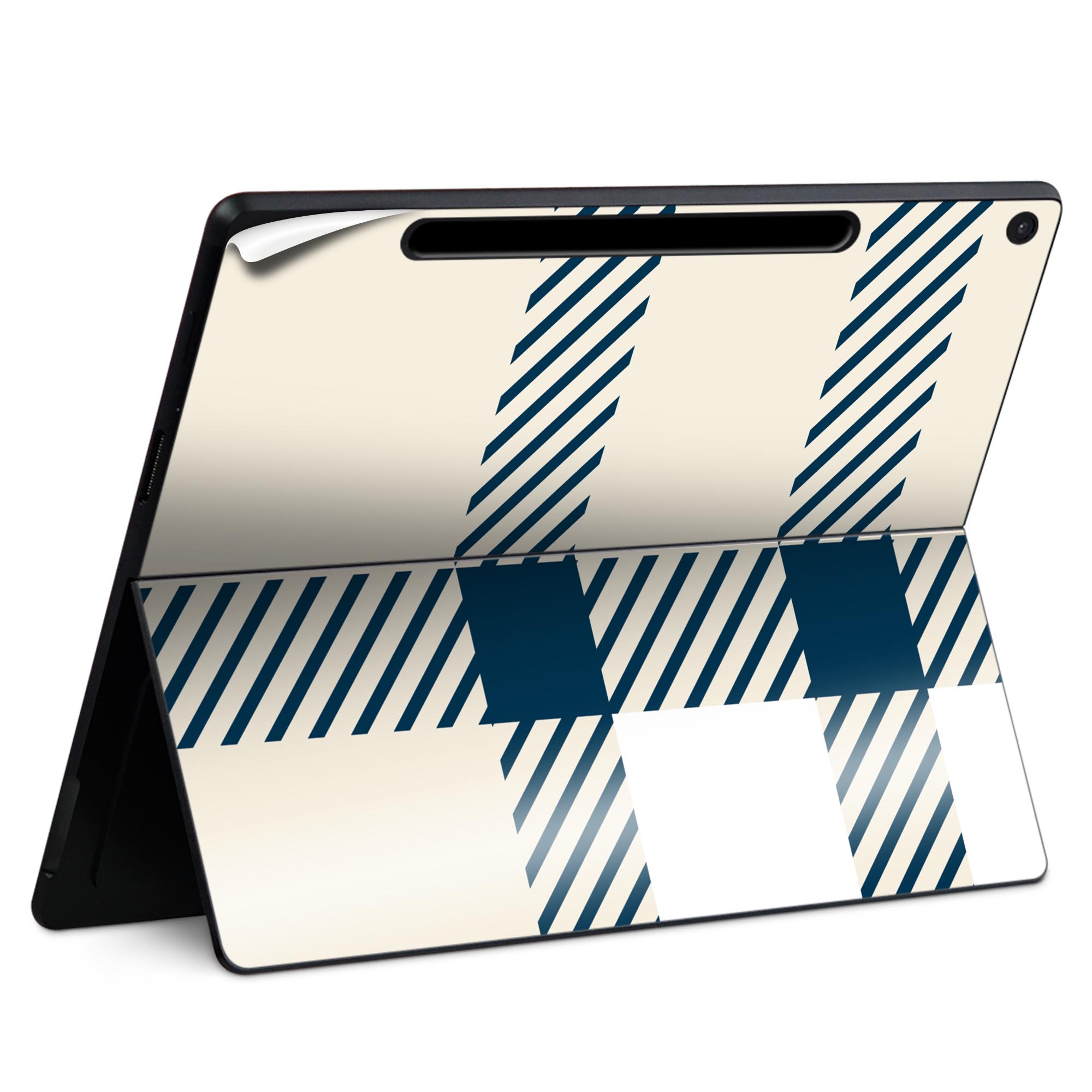 商品特徴・貼るだけでかんたん着せ替え、Surfac Pro 12インチ(2025) 共通対応デザインスキンシール・高精細プリントで写真と遜色のない仕上がり！半光沢シートでしっとりツヤのある表現力・ちょっとしたすり傷からSurface本体を保...