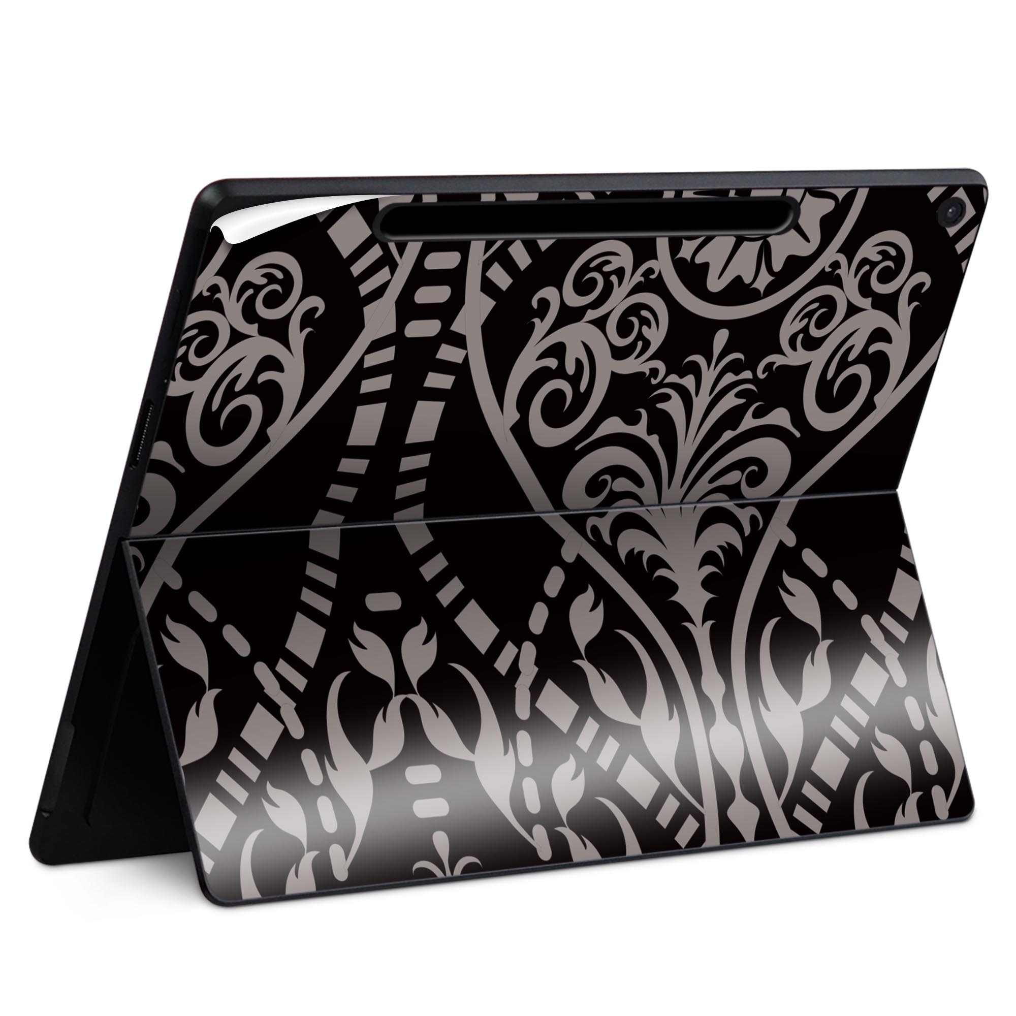 商品特徴・貼るだけでかんたん着せ替え、Surfac Pro 12インチ(2025) 共通対応デザインスキンシール・高精細プリントで写真と遜色のない仕上がり！半光沢シートでしっとりツヤのある表現力・ちょっとしたすり傷からSurface本体を保...