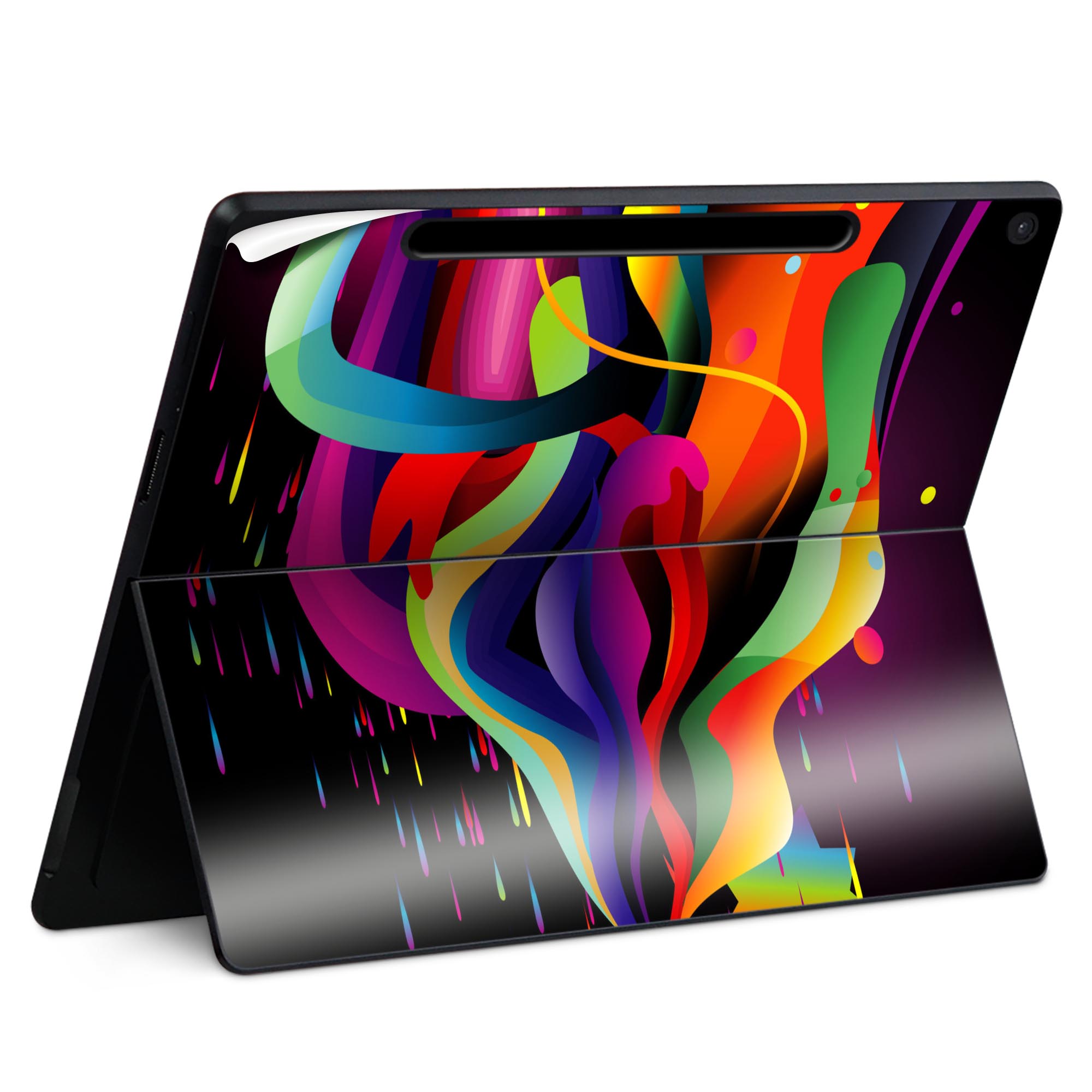 商品特徴・貼るだけでかんたん着せ替え、Surfac Pro 12インチ(2025) 共通対応デザインスキンシール・高精細プリントで写真と遜色のない仕上がり！半光沢シートでしっとりツヤのある表現力・ちょっとしたすり傷からSurface本体を保...