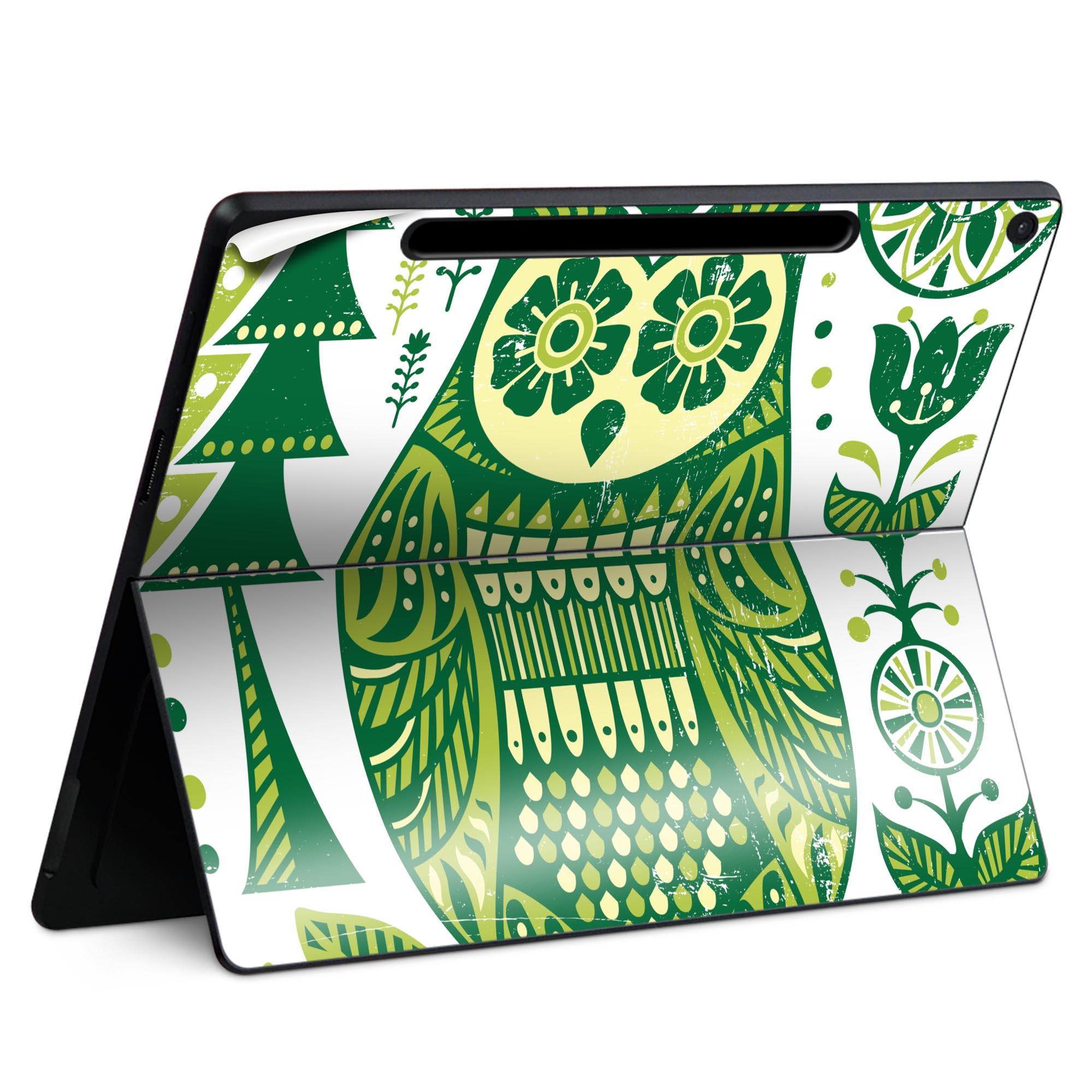 商品特徴・貼るだけでかんたん着せ替え、Surfac Pro 12インチ(2025) 共通対応デザインスキンシール・高精細プリントで写真と遜色のない仕上がり！半光沢シートでしっとりツヤのある表現力・ちょっとしたすり傷からSurface本体を保...