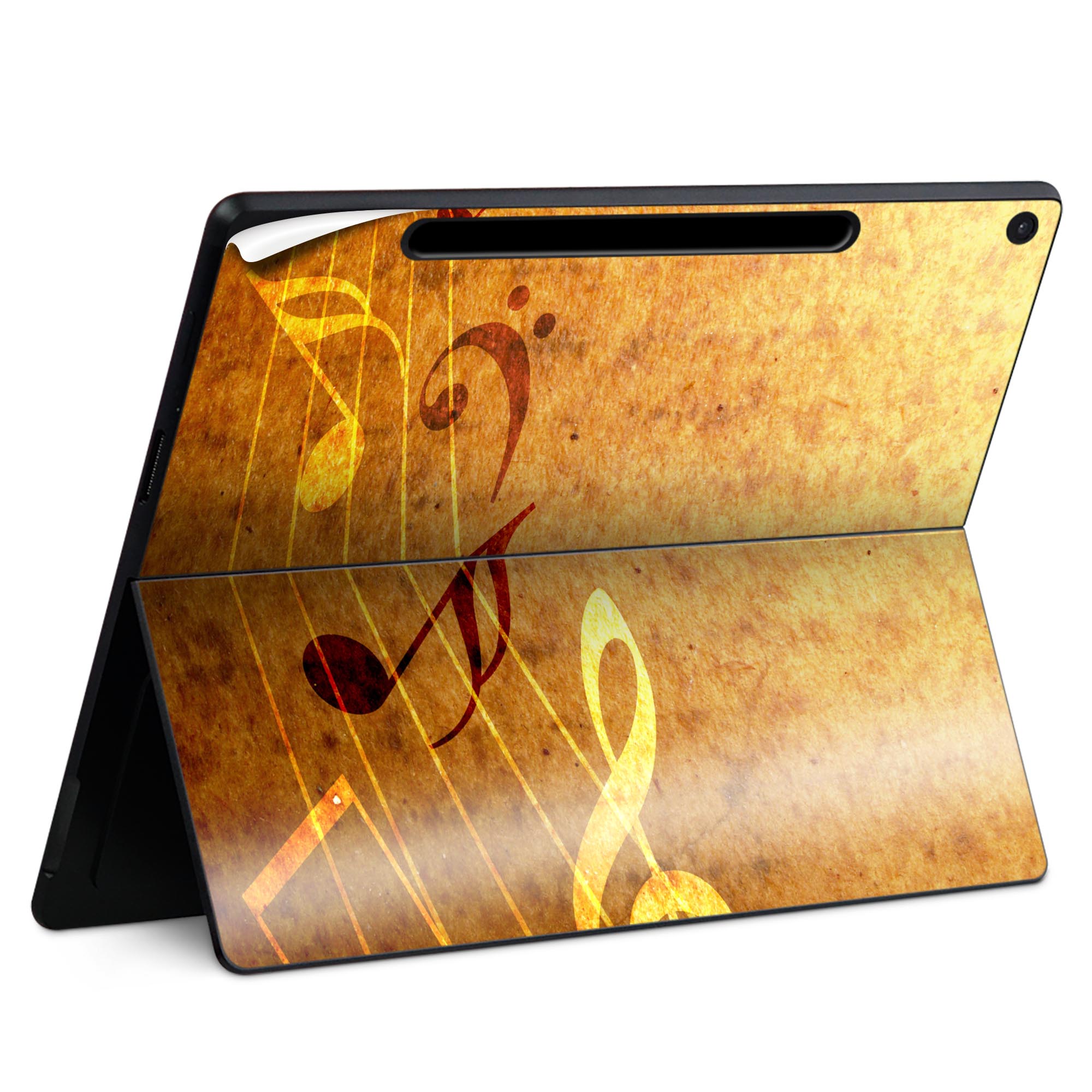 商品特徴・貼るだけでかんたん着せ替え、Surfac Pro 12インチ(2025) 共通対応デザインスキンシール・高精細プリントで写真と遜色のない仕上がり！半光沢シートでしっとりツヤのある表現力・ちょっとしたすり傷からSurface本体を保...