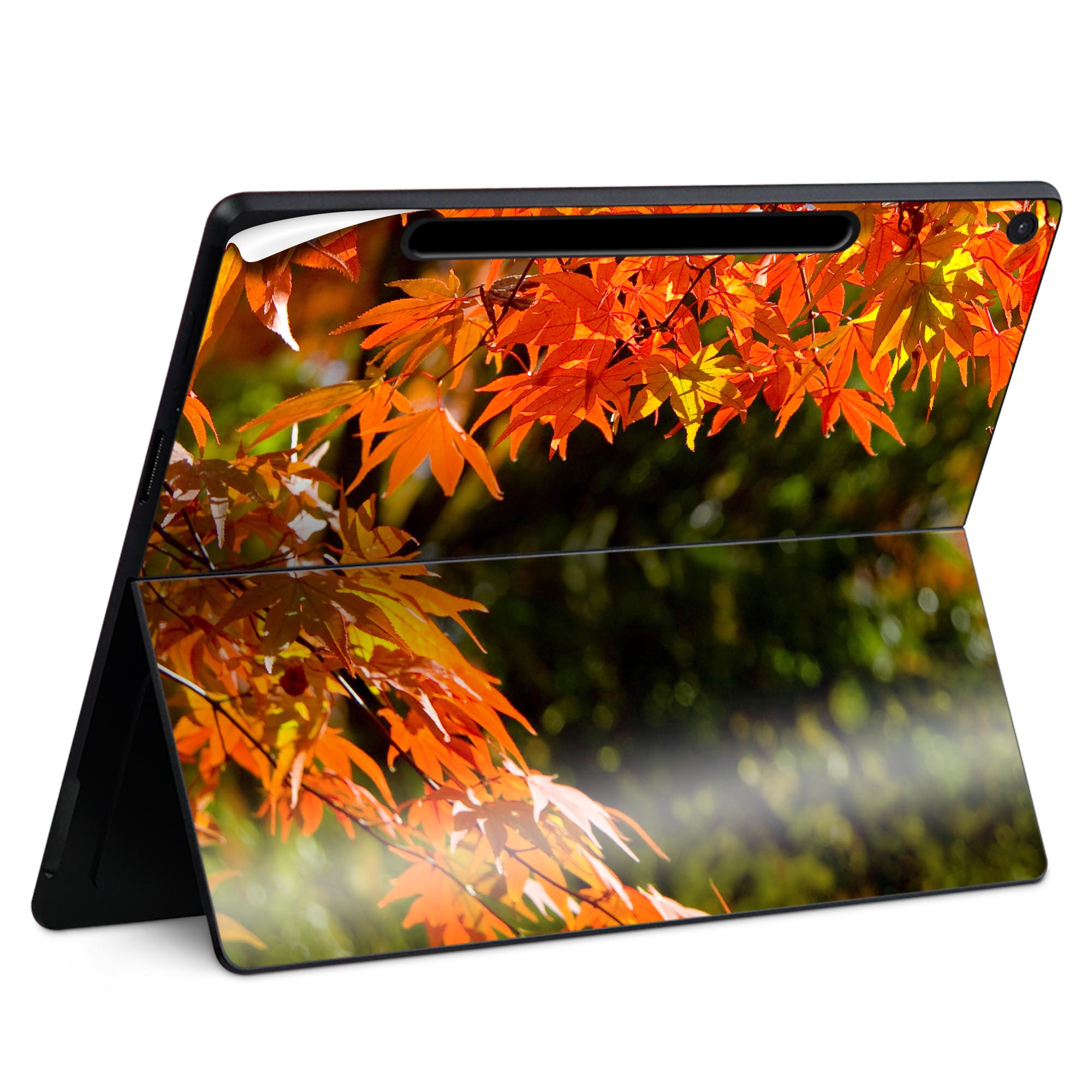 商品特徴・貼るだけでかんたん着せ替え、Surfac Pro 12インチ(2025) 共通対応デザインスキンシール・高精細プリントで写真と遜色のない仕上がり！半光沢シートでしっとりツヤのある表現力・ちょっとしたすり傷からSurface本体を保...