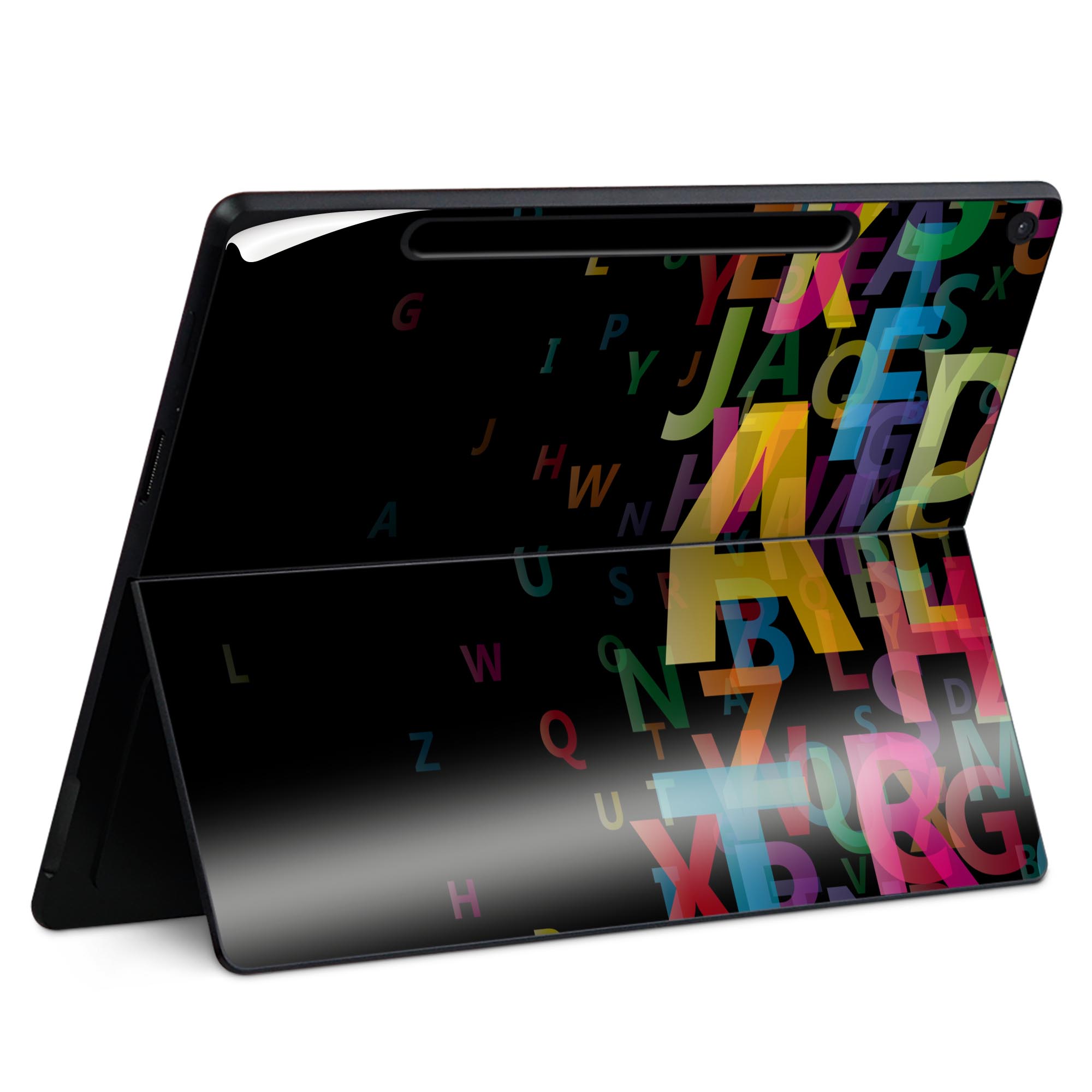 商品特徴・貼るだけでかんたん着せ替え、Surfac Pro 12インチ(2025) 共通対応デザインスキンシール・高精細プリントで写真と遜色のない仕上がり！半光沢シートでしっとりツヤのある表現力・ちょっとしたすり傷からSurface本体を保...