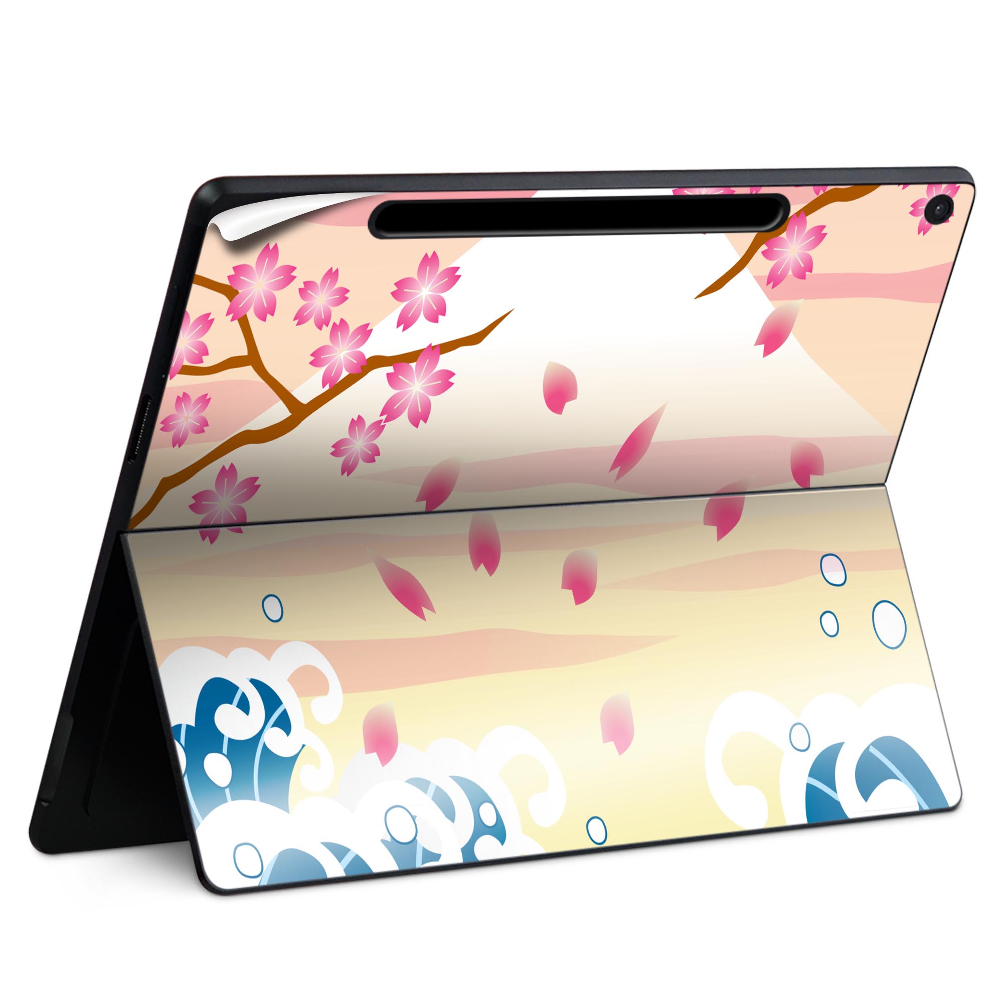 商品特徴・貼るだけでかんたん着せ替え、Surfac Pro 12インチ(2025) 共通対応デザインスキンシール・高精細プリントで写真と遜色のない仕上がり！半光沢シートでしっとりツヤのある表現力・ちょっとしたすり傷からSurface本体を保...