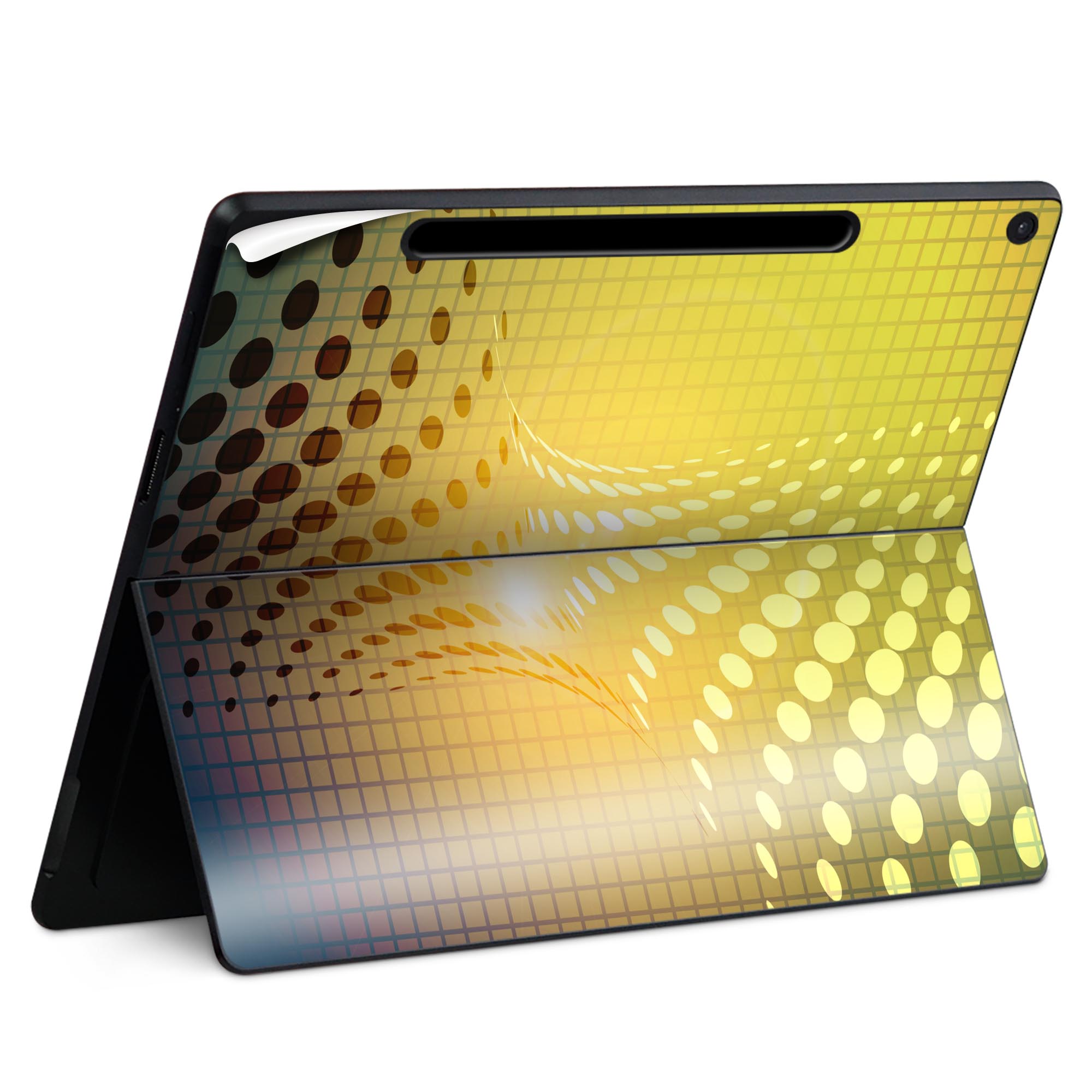 商品特徴・貼るだけでかんたん着せ替え、Surfac Pro 12インチ(2025) 共通対応デザインスキンシール・高精細プリントで写真と遜色のない仕上がり！半光沢シートでしっとりツヤのある表現力・ちょっとしたすり傷からSurface本体を保...