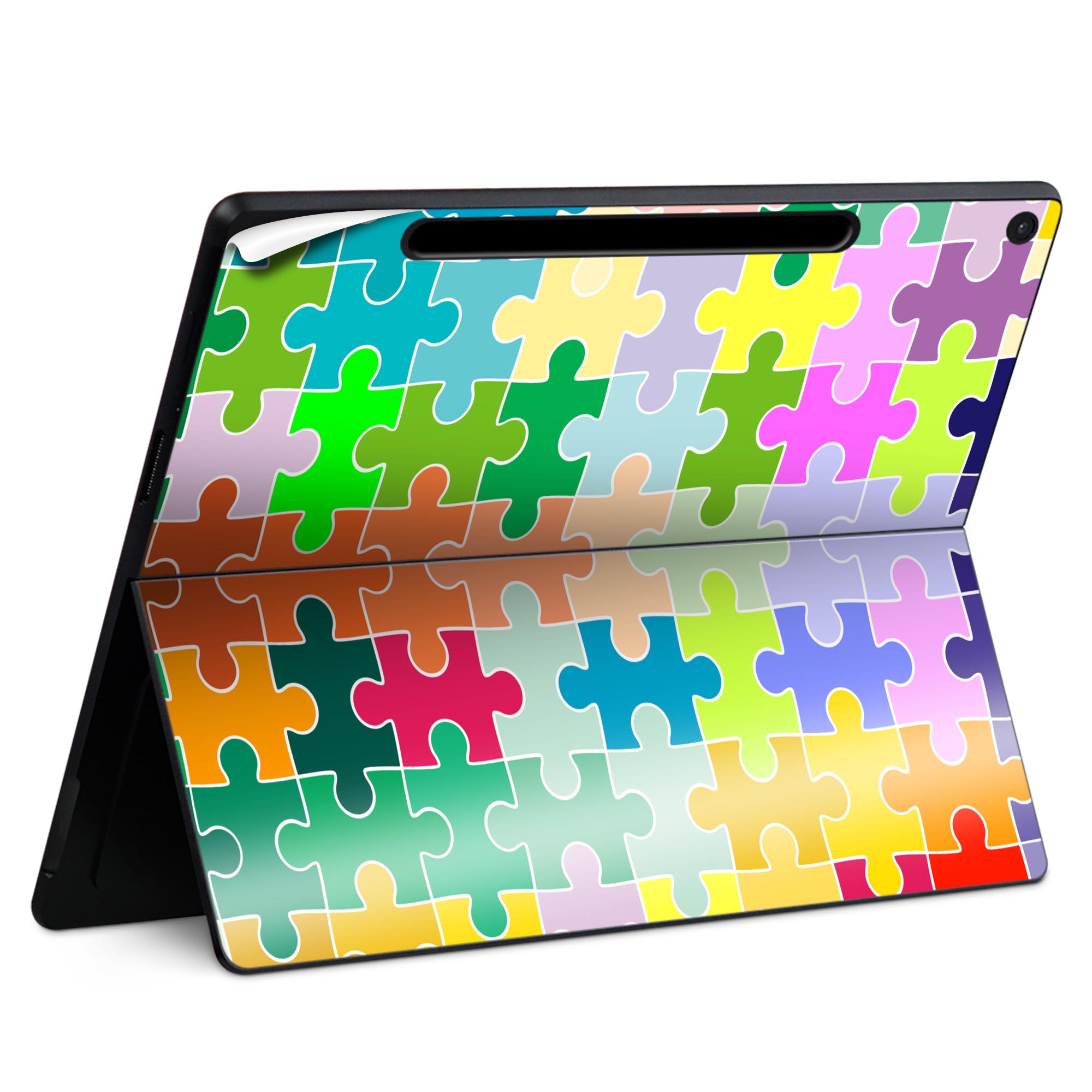 商品特徴・貼るだけでかんたん着せ替え、Surfac Pro 12インチ(2025) 共通対応デザインスキンシール・高精細プリントで写真と遜色のない仕上がり！半光沢シートでしっとりツヤのある表現力・ちょっとしたすり傷からSurface本体を保...