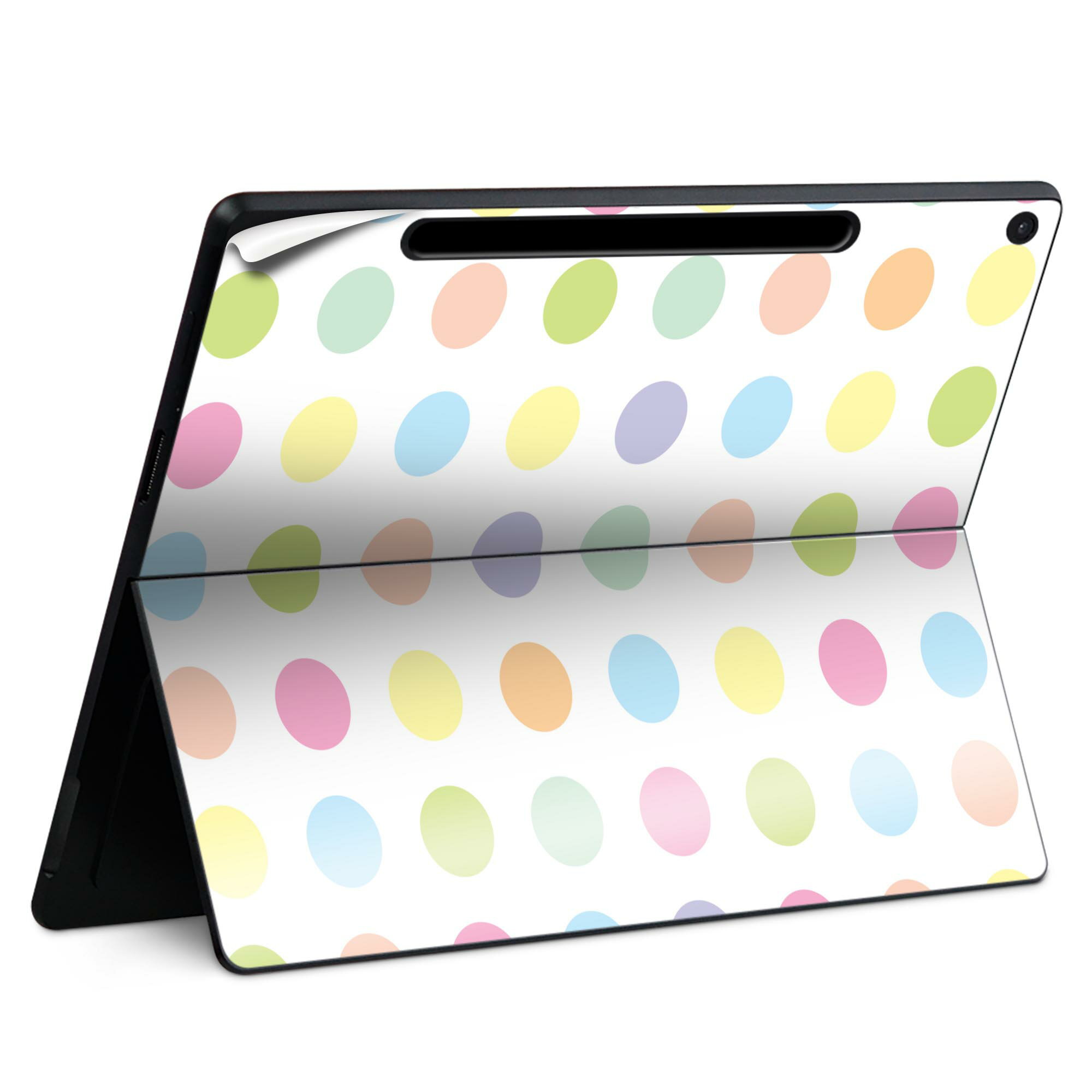 商品特徴・貼るだけでかんたん着せ替え、Surfac Pro 12インチ(2025) 共通対応デザインスキンシール・高精細プリントで写真と遜色のない仕上がり！半光沢シートでしっとりツヤのある表現力・ちょっとしたすり傷からSurface本体を保...