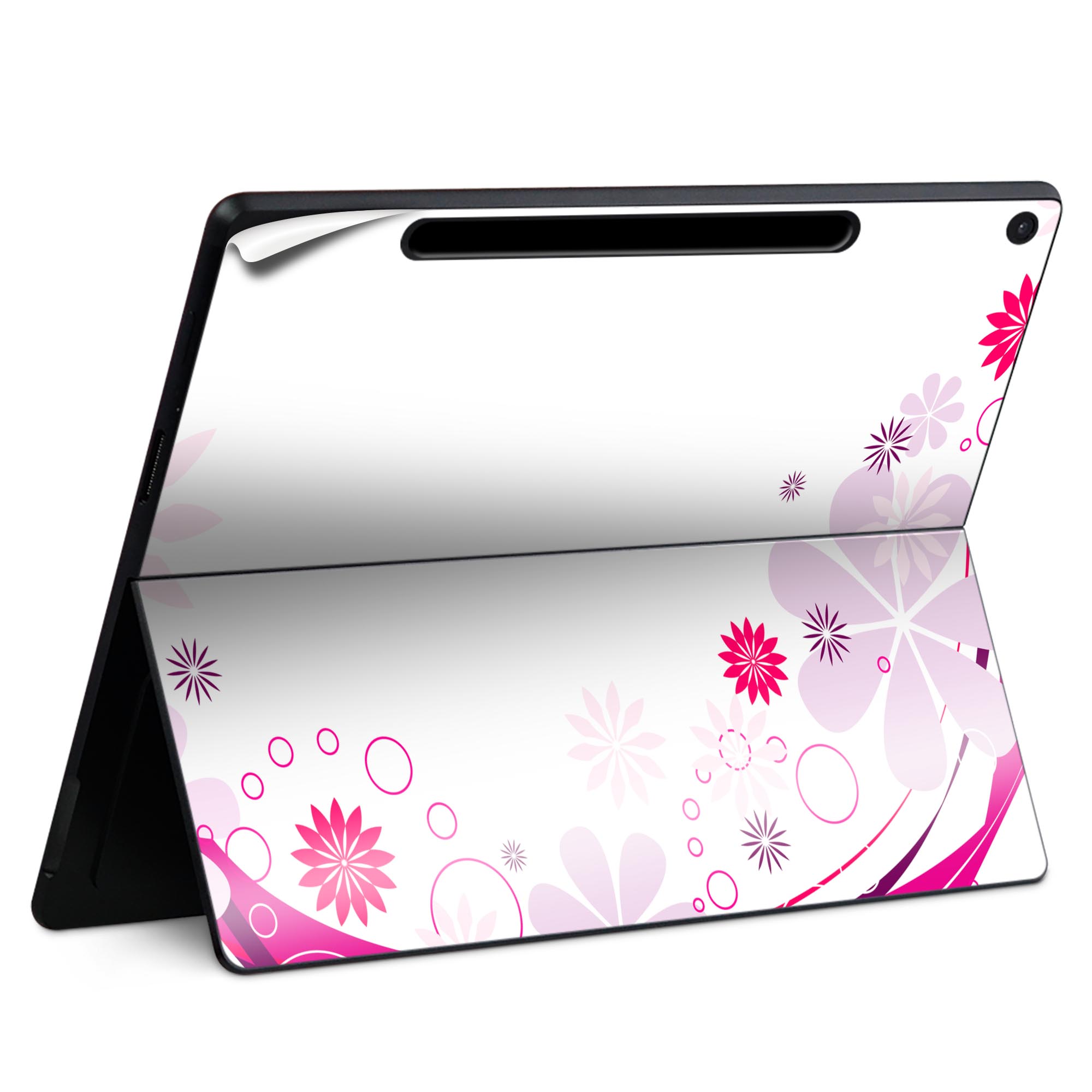 商品特徴・貼るだけでかんたん着せ替え、Surfac Pro 12インチ(2025) 共通対応デザインスキンシール・高精細プリントで写真と遜色のない仕上がり！半光沢シートでしっとりツヤのある表現力・ちょっとしたすり傷からSurface本体を保...