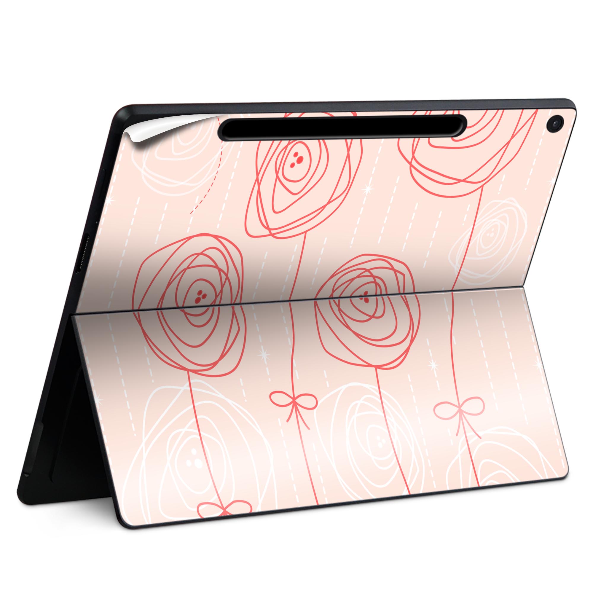 商品特徴・貼るだけでかんたん着せ替え、Surfac Pro 12インチ(2025) 共通対応デザインスキンシール・高精細プリントで写真と遜色のない仕上がり！半光沢シートでしっとりツヤのある表現力・ちょっとしたすり傷からSurface本体を保...