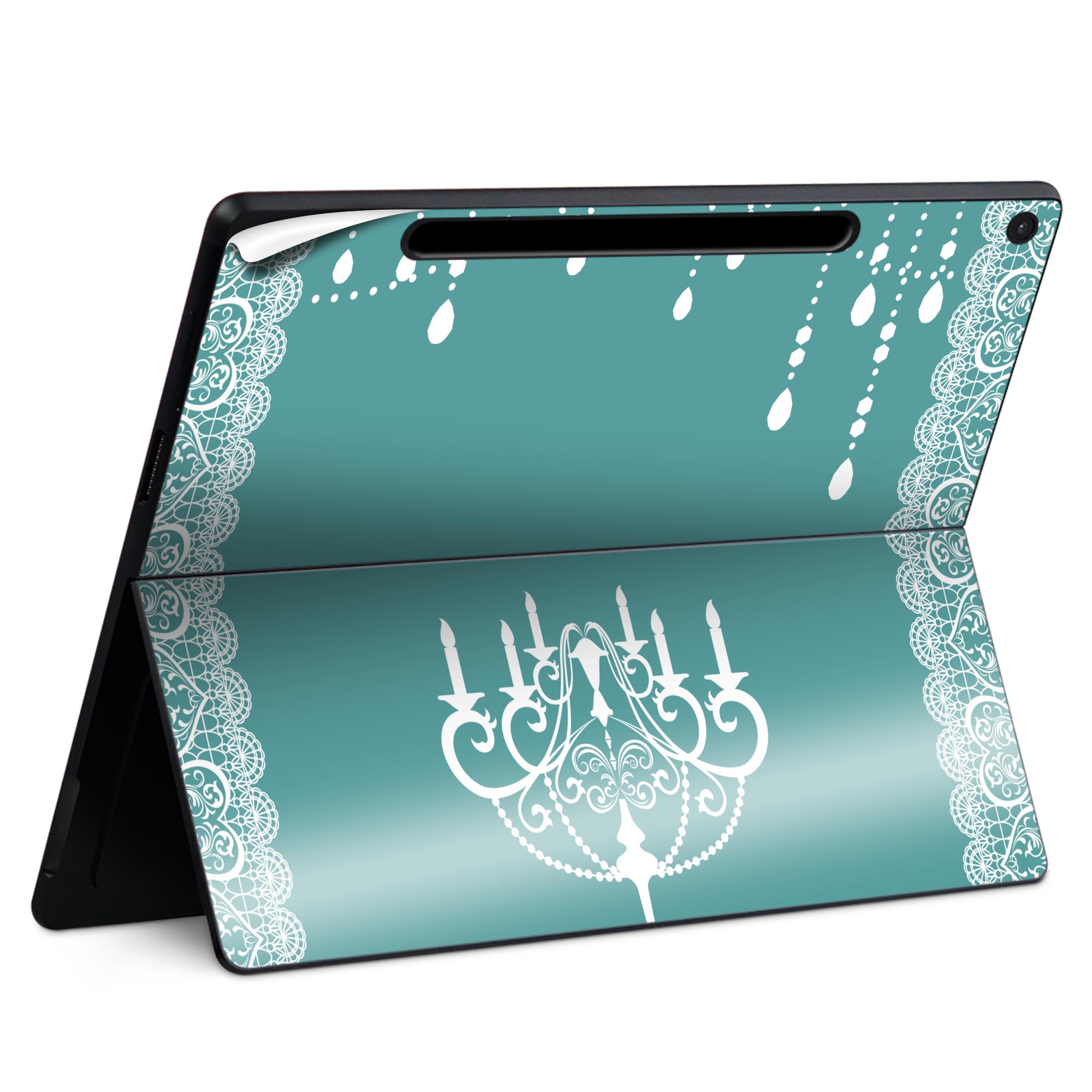 商品特徴・貼るだけでかんたん着せ替え、Surfac Pro 12インチ(2025) 共通対応デザインスキンシール・高精細プリントで写真と遜色のない仕上がり！半光沢シートでしっとりツヤのある表現力・ちょっとしたすり傷からSurface本体を保...