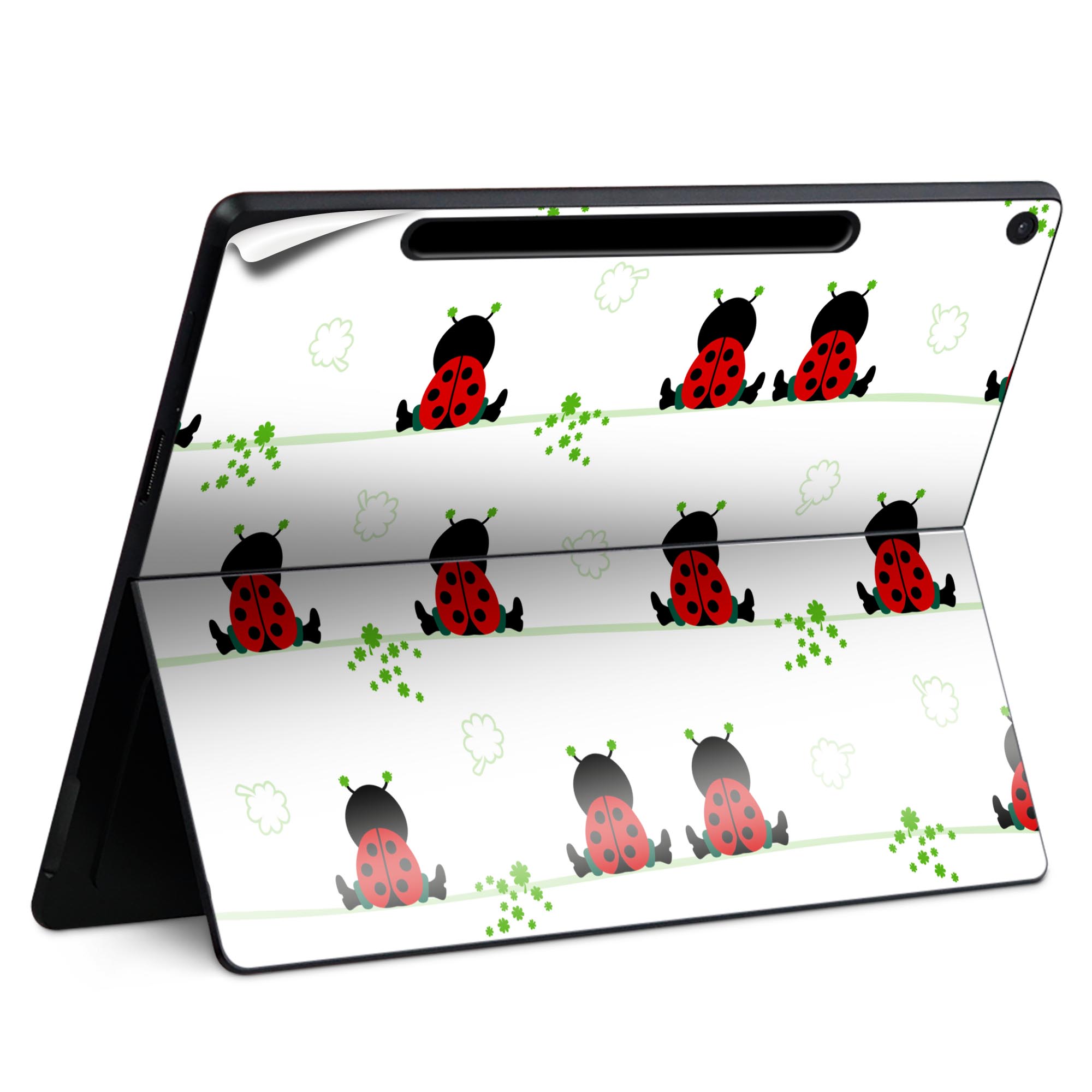 商品特徴・貼るだけでかんたん着せ替え、Surfac Pro 12インチ(2025) 共通対応デザインスキンシール・高精細プリントで写真と遜色のない仕上がり！半光沢シートでしっとりツヤのある表現力・ちょっとしたすり傷からSurface本体を保...