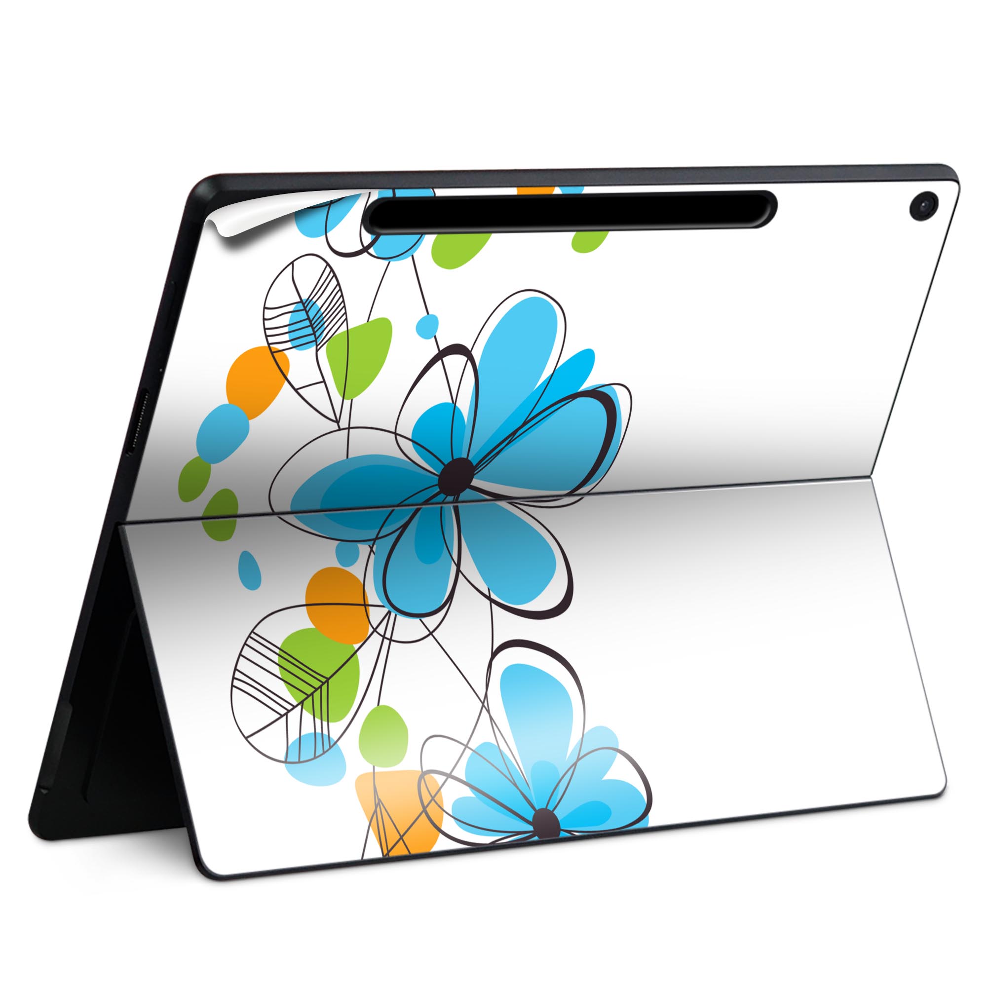 商品特徴・貼るだけでかんたん着せ替え、Surfac Pro 12インチ(2025) 共通対応デザインスキンシール・高精細プリントで写真と遜色のない仕上がり！半光沢シートでしっとりツヤのある表現力・ちょっとしたすり傷からSurface本体を保...