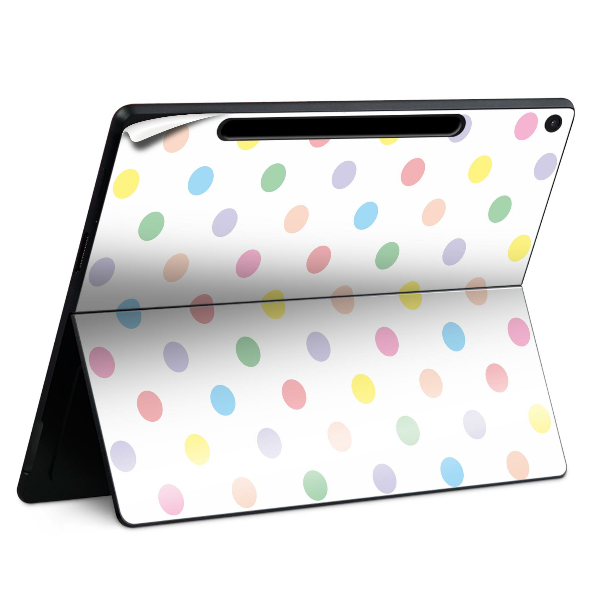 商品特徴・貼るだけでかんたん着せ替え、Surfac Pro 12インチ(2025) 共通対応デザインスキンシール・高精細プリントで写真と遜色のない仕上がり！半光沢シートでしっとりツヤのある表現力・ちょっとしたすり傷からSurface本体を保...