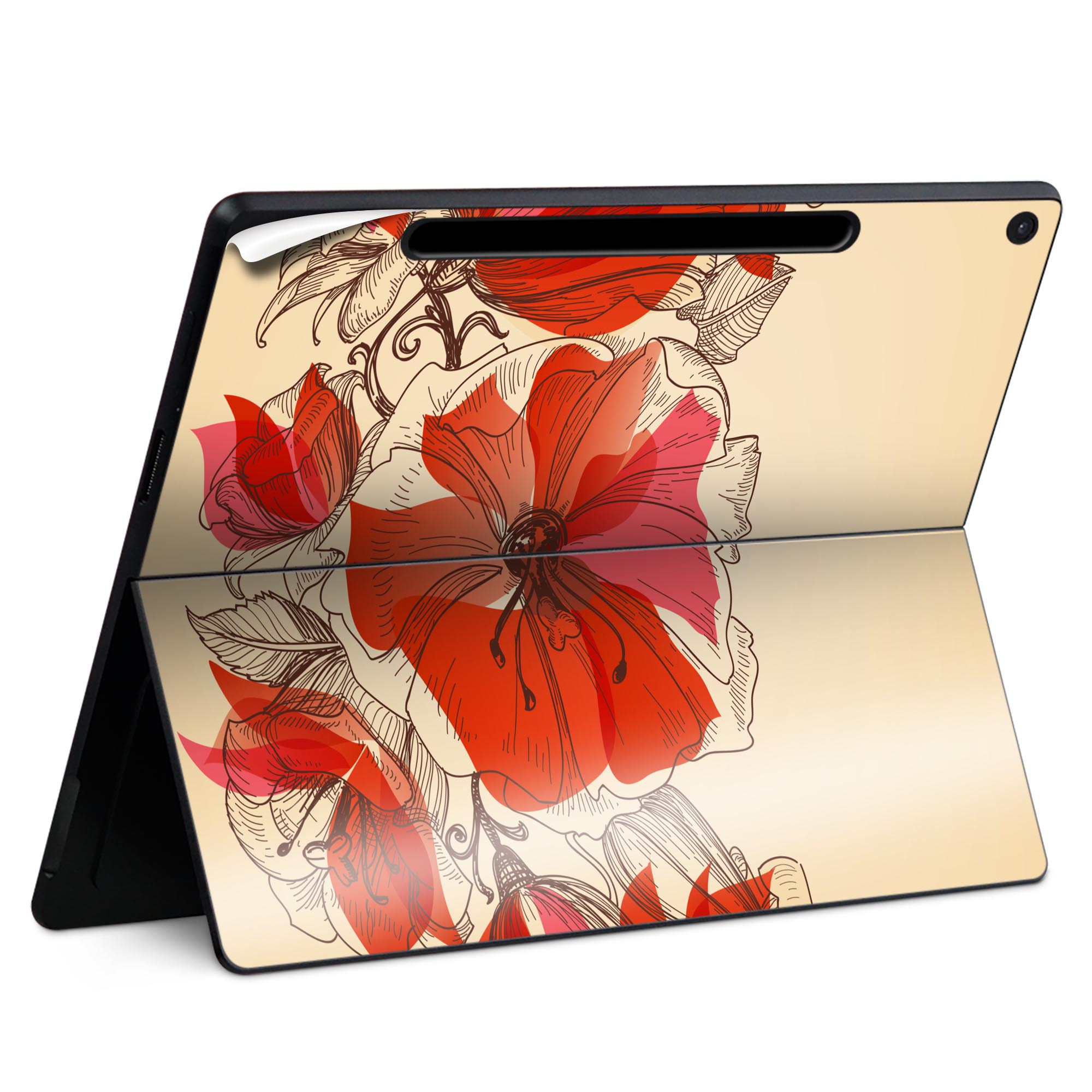 商品特徴・貼るだけでかんたん着せ替え、Surfac Pro 12インチ(2025) 共通対応デザインスキンシール・高精細プリントで写真と遜色のない仕上がり！半光沢シートでしっとりツヤのある表現力・ちょっとしたすり傷からSurface本体を保...