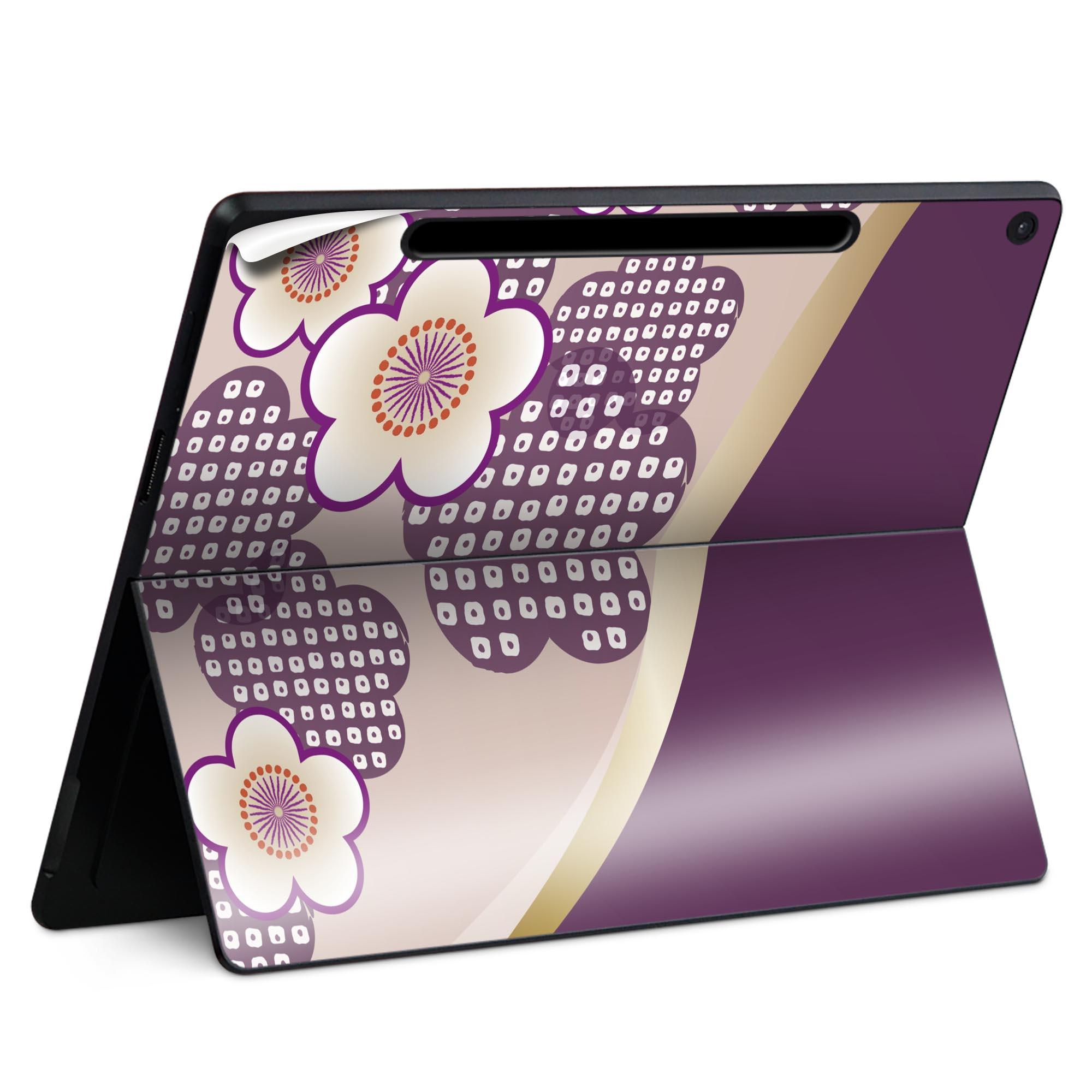 商品特徴・貼るだけでかんたん着せ替え、Surfac Pro 12インチ(2025) 共通対応デザインスキンシール・高精細プリントで写真と遜色のない仕上がり！半光沢シートでしっとりツヤのある表現力・ちょっとしたすり傷からSurface本体を保...