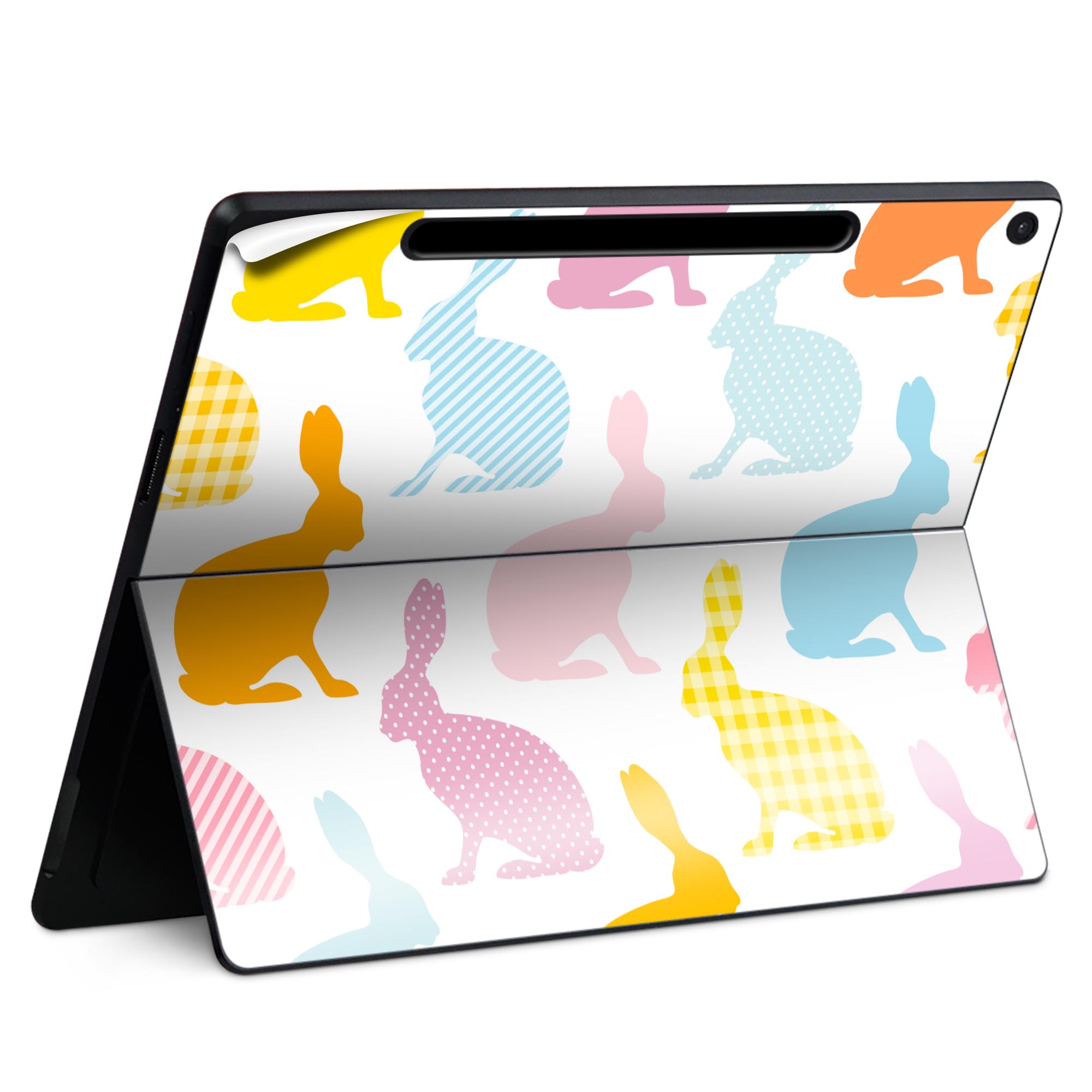 商品特徴・貼るだけでかんたん着せ替え、Surfac Pro 12インチ(2025) 共通対応デザインスキンシール・高精細プリントで写真と遜色のない仕上がり！半光沢シートでしっとりツヤのある表現力・ちょっとしたすり傷からSurface本体を保...