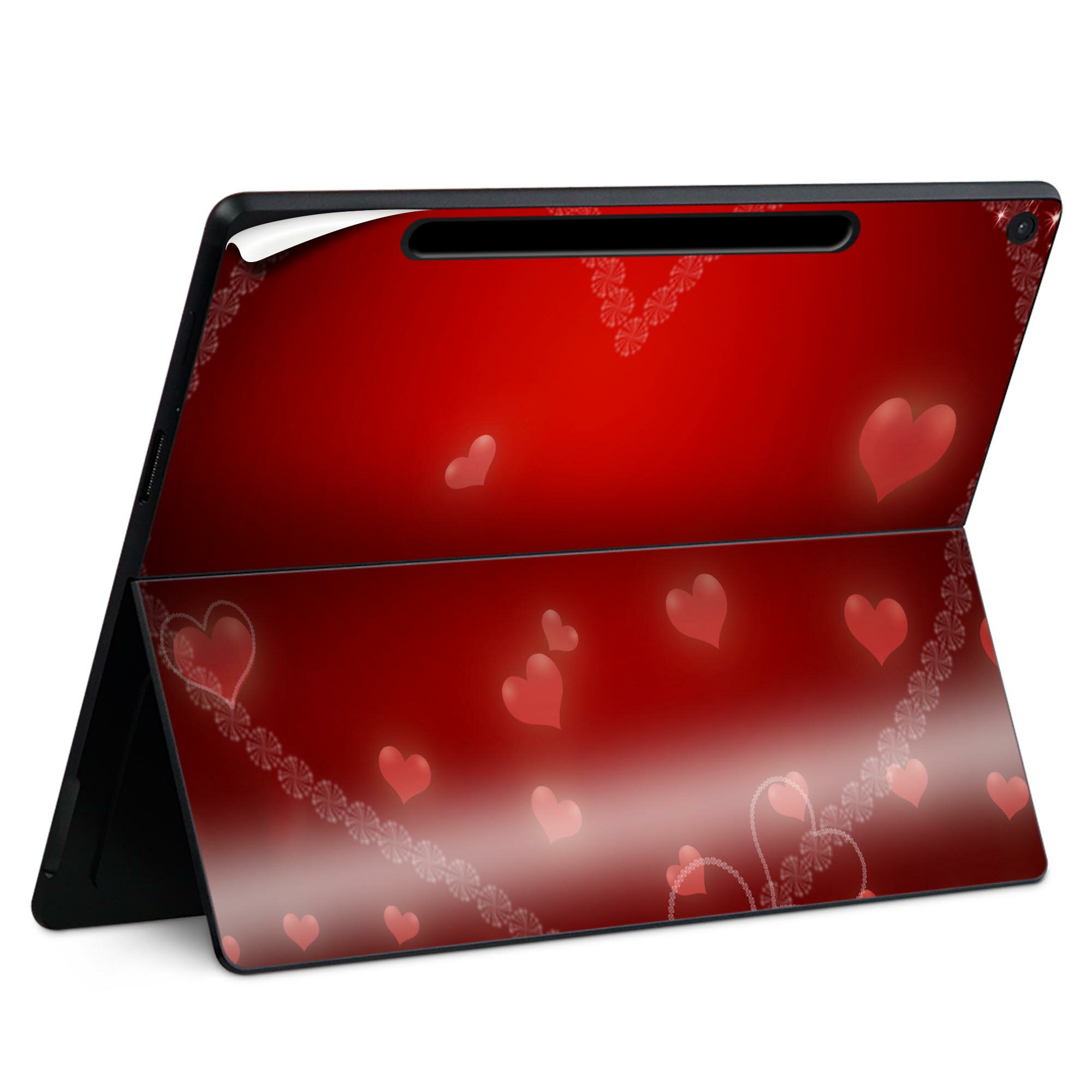 商品特徴・貼るだけでかんたん着せ替え、Surfac Pro 12インチ(2025) 共通対応デザインスキンシール・高精細プリントで写真と遜色のない仕上がり！半光沢シートでしっとりツヤのある表現力・ちょっとしたすり傷からSurface本体を保...