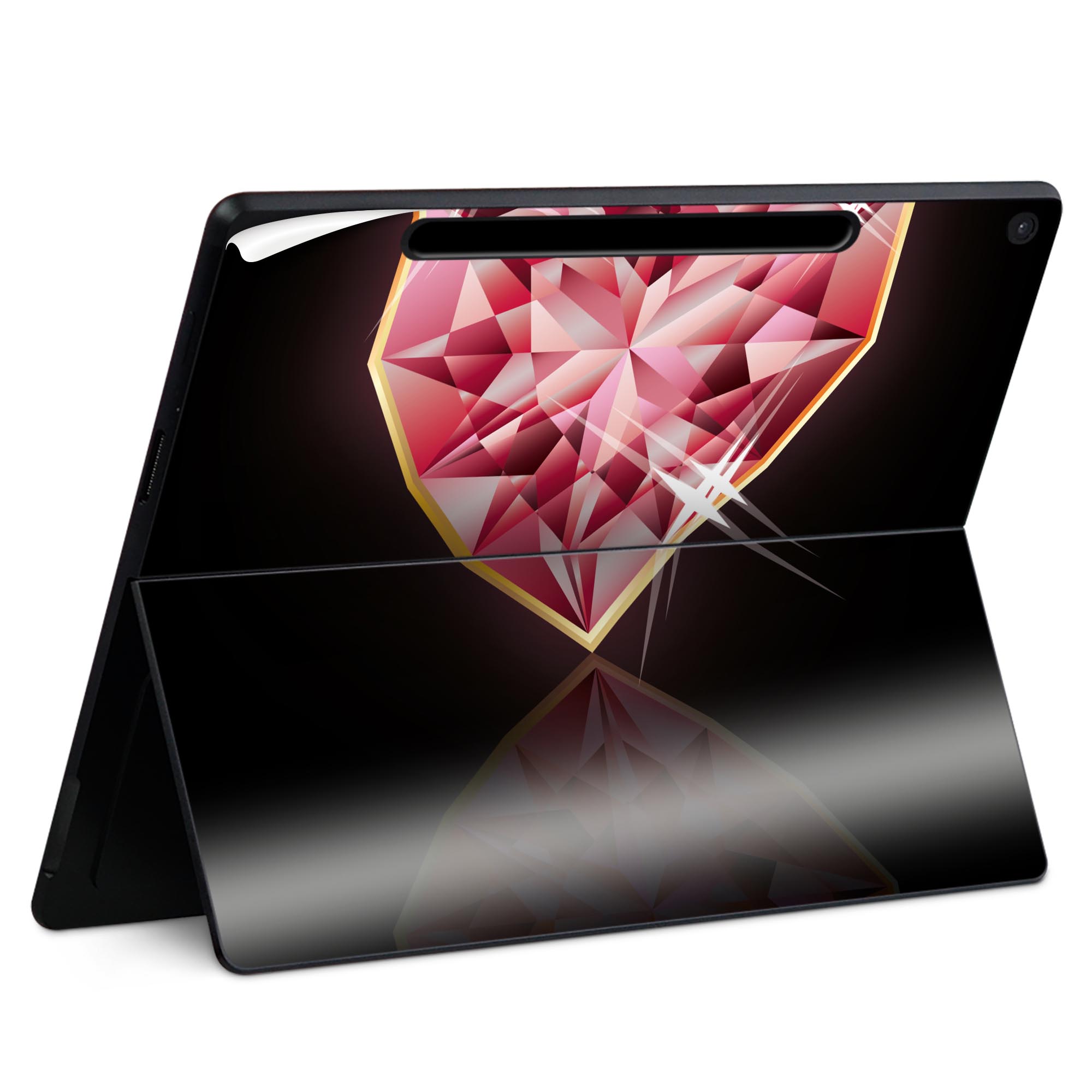 商品特徴・貼るだけでかんたん着せ替え、Surfac Pro 12インチ(2025) 共通対応デザインスキンシール・高精細プリントで写真と遜色のない仕上がり！半光沢シートでしっとりツヤのある表現力・ちょっとしたすり傷からSurface本体を保...