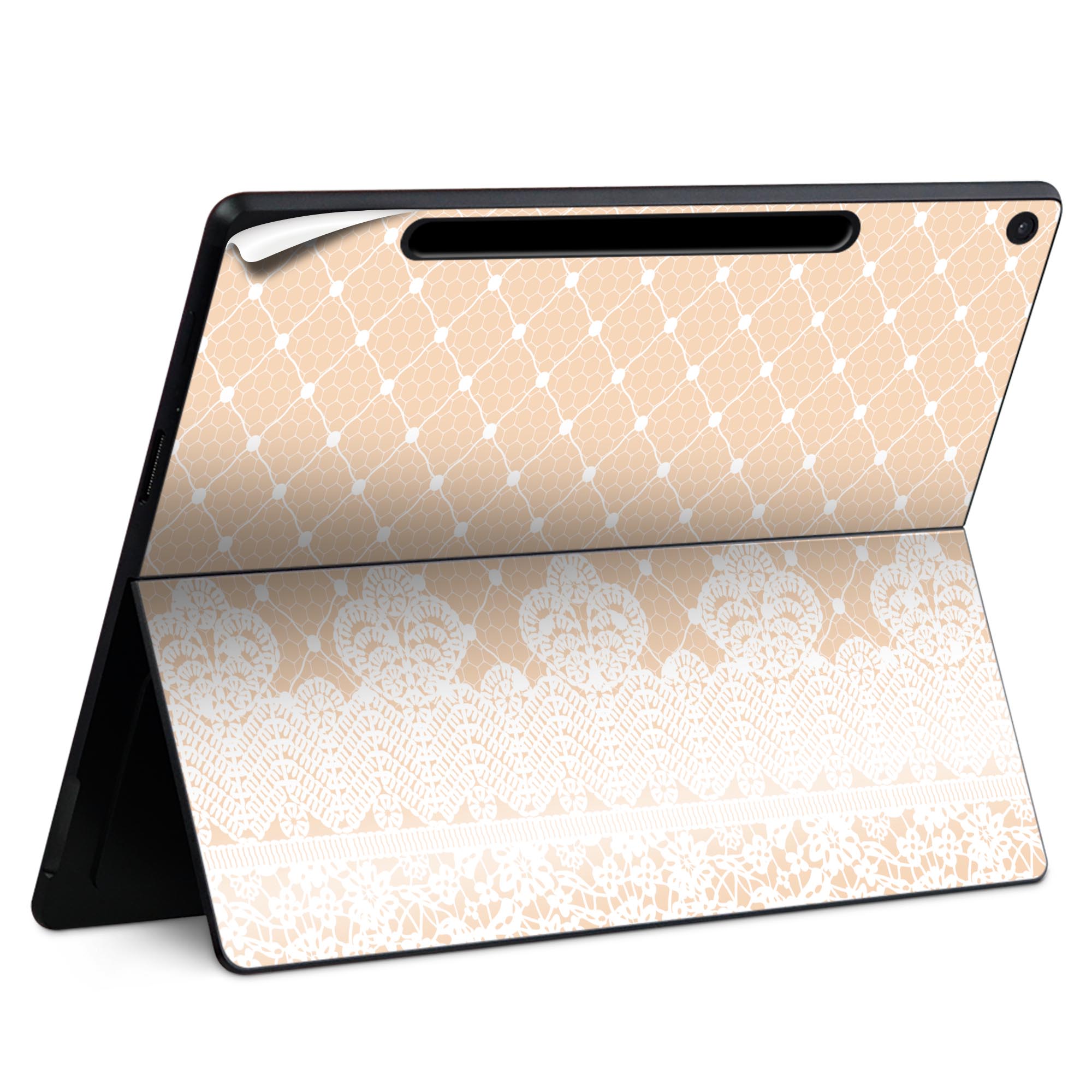 商品特徴・貼るだけでかんたん着せ替え、Surfac Pro 12インチ(2025) 共通対応デザインスキンシール・高精細プリントで写真と遜色のない仕上がり！半光沢シートでしっとりツヤのある表現力・ちょっとしたすり傷からSurface本体を保...