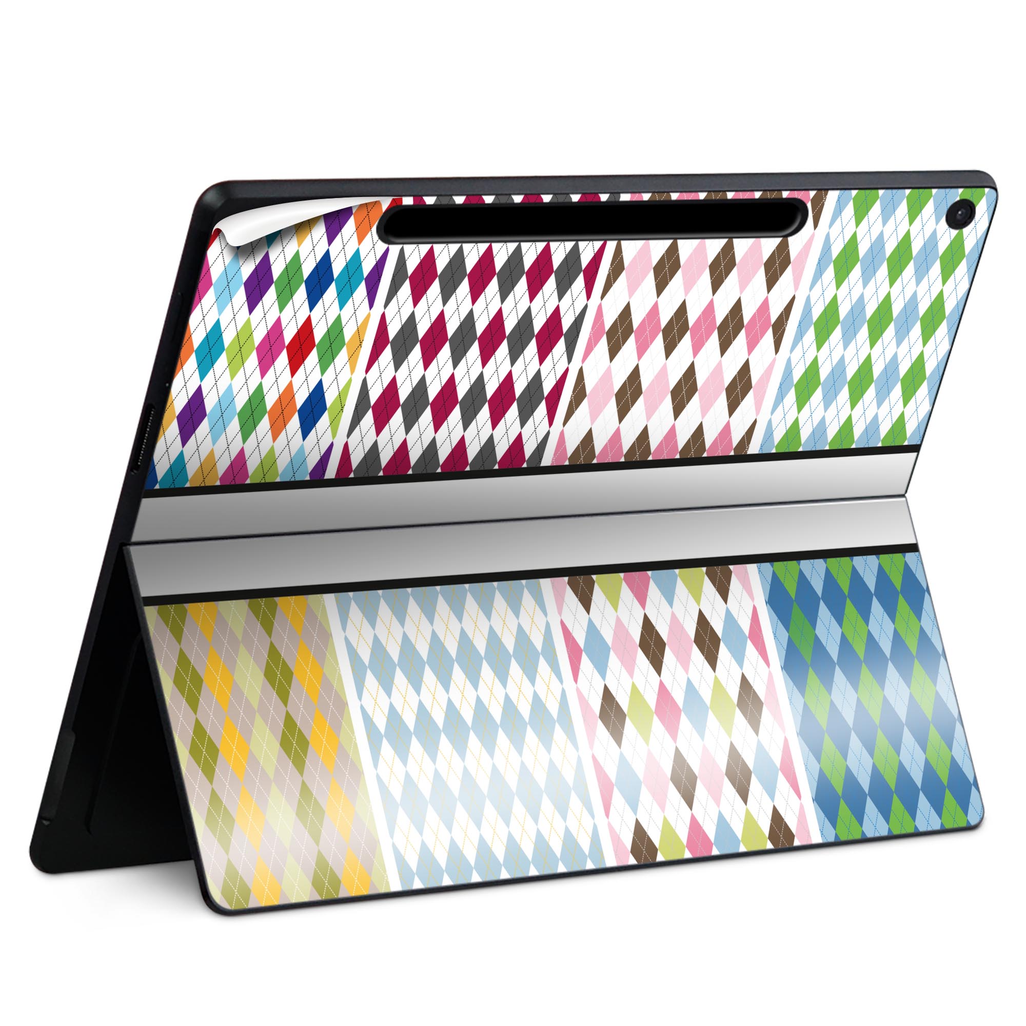 商品特徴・貼るだけでかんたん着せ替え、Surfac Pro 12インチ(2025) 共通対応デザインスキンシール・高精細プリントで写真と遜色のない仕上がり！半光沢シートでしっとりツヤのある表現力・ちょっとしたすり傷からSurface本体を保...