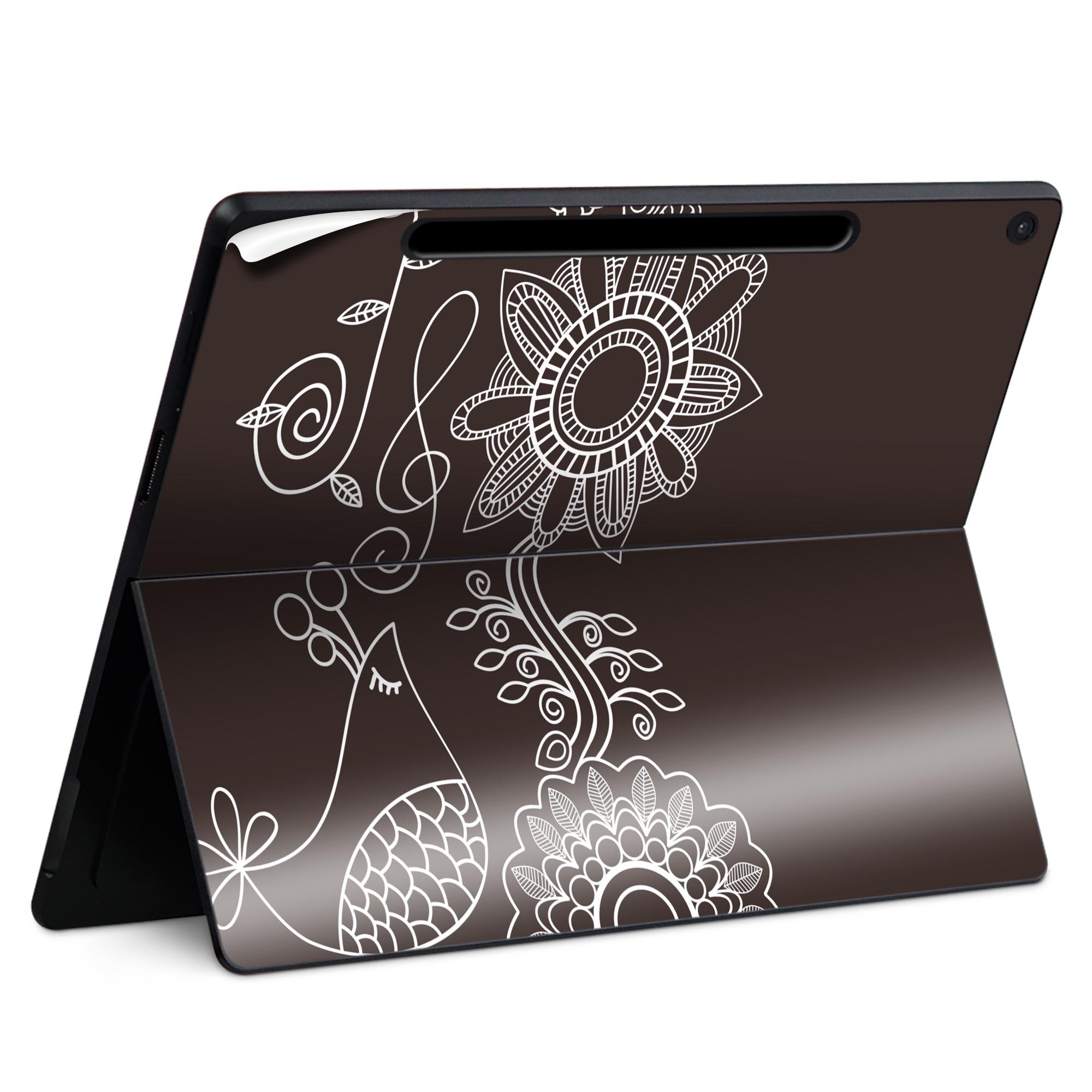 商品特徴・貼るだけでかんたん着せ替え、Surfac Pro 12インチ(2025) 共通対応デザインスキンシール・高精細プリントで写真と遜色のない仕上がり！半光沢シートでしっとりツヤのある表現力・ちょっとしたすり傷からSurface本体を保...