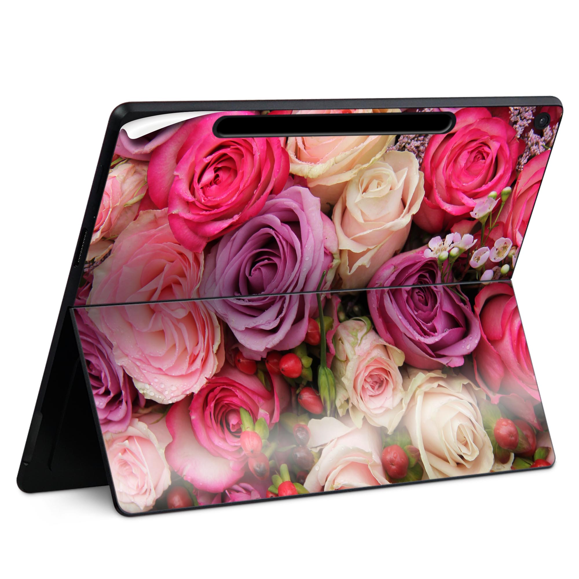 商品特徴・貼るだけでかんたん着せ替え、Surfac Pro 12インチ(2025) 共通対応デザインスキンシール・高精細プリントで写真と遜色のない仕上がり！半光沢シートでしっとりツヤのある表現力・ちょっとしたすり傷からSurface本体を保...