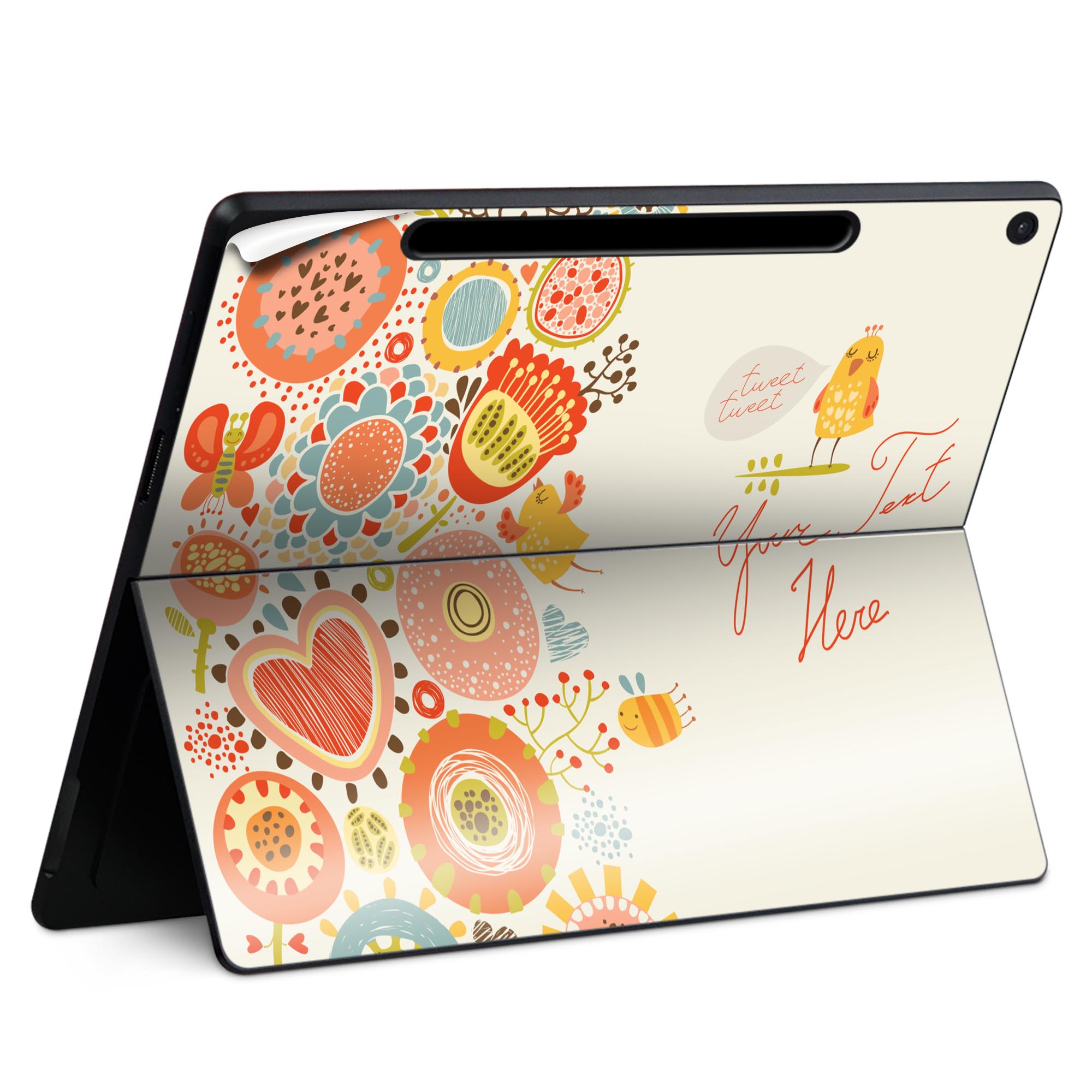 商品特徴・貼るだけでかんたん着せ替え、Surfac Pro 12インチ(2025) 共通対応デザインスキンシール・高精細プリントで写真と遜色のない仕上がり！半光沢シートでしっとりツヤのある表現力・ちょっとしたすり傷からSurface本体を保...