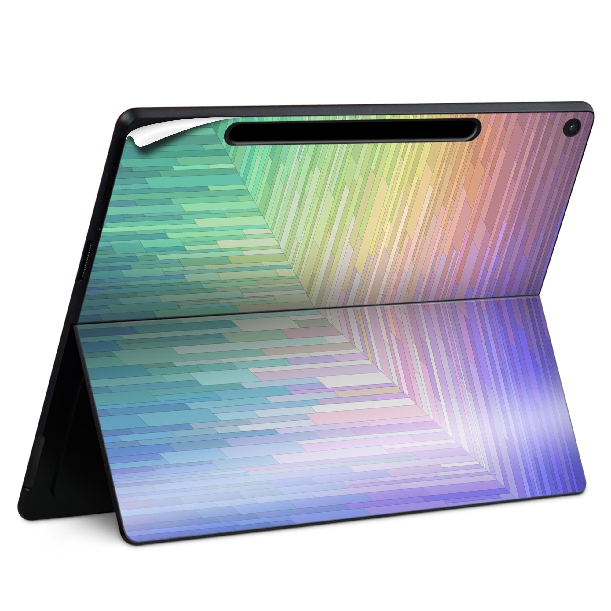 商品特徴・貼るだけでかんたん着せ替え、Surfac Pro 12インチ(2025) 共通対応デザインスキンシール・高精細プリントで写真と遜色のない仕上がり！半光沢シートでしっとりツヤのある表現力・ちょっとしたすり傷からSurface本体を保...