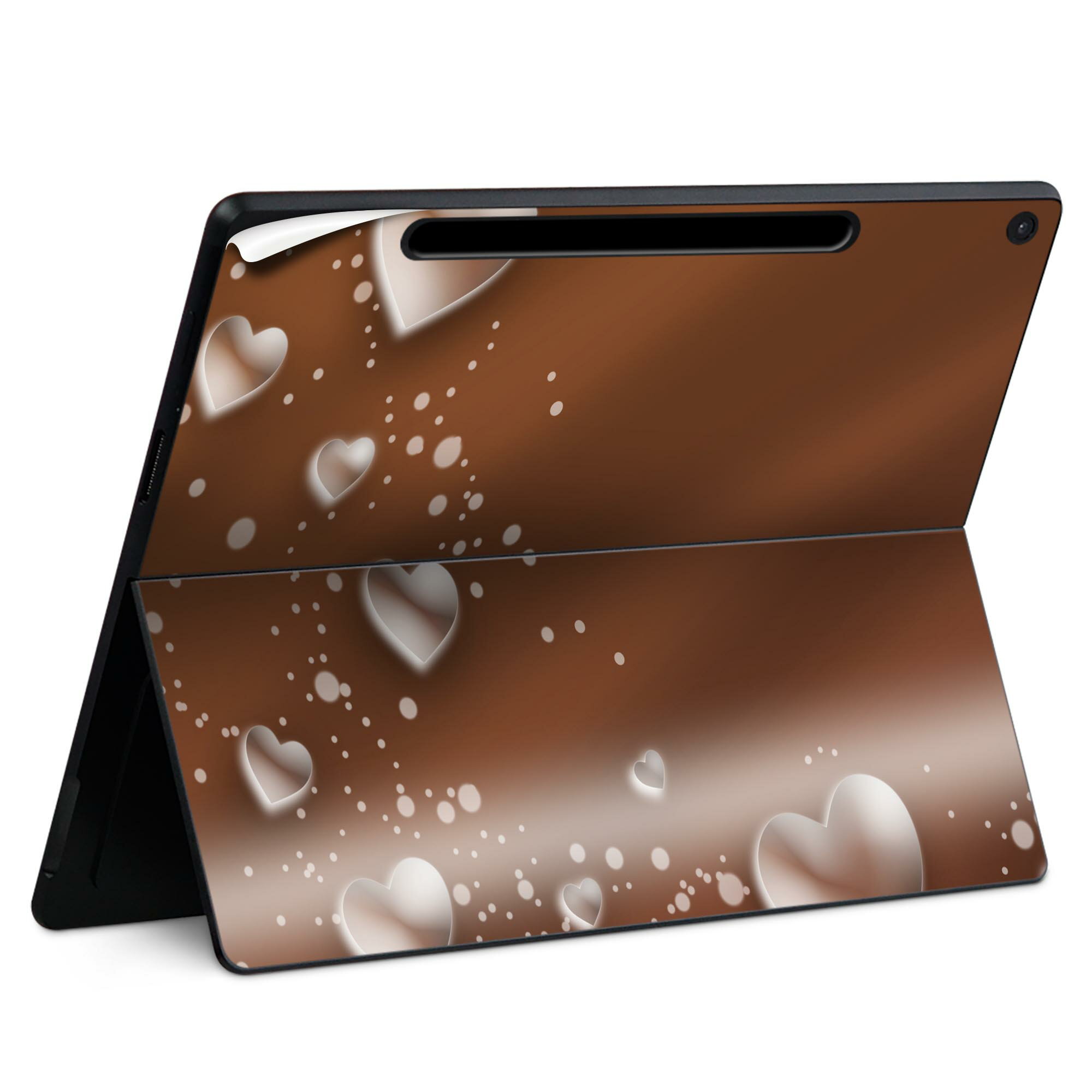 商品特徴・貼るだけでかんたん着せ替え、Surfac Pro 12インチ(2025) 共通対応デザインスキンシール・高精細プリントで写真と遜色のない仕上がり！半光沢シートでしっとりツヤのある表現力・ちょっとしたすり傷からSurface本体を保...