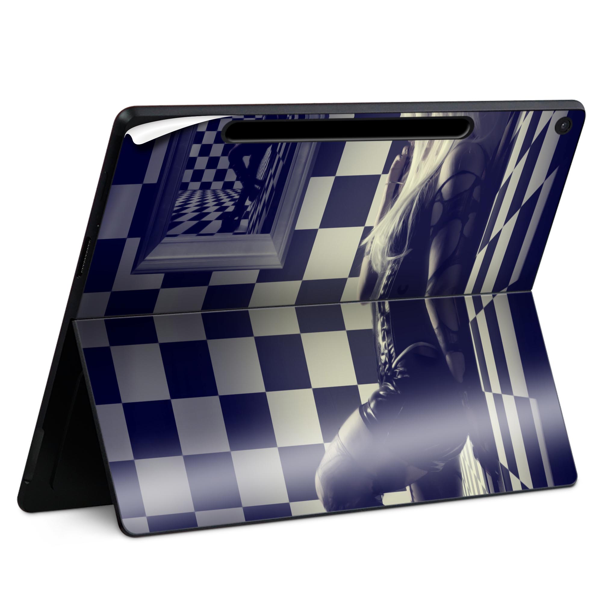 商品特徴・貼るだけでかんたん着せ替え、Surfac Pro 12インチ(2025) 共通対応デザインスキンシール・高精細プリントで写真と遜色のない仕上がり！半光沢シートでしっとりツヤのある表現力・ちょっとしたすり傷からSurface本体を保...