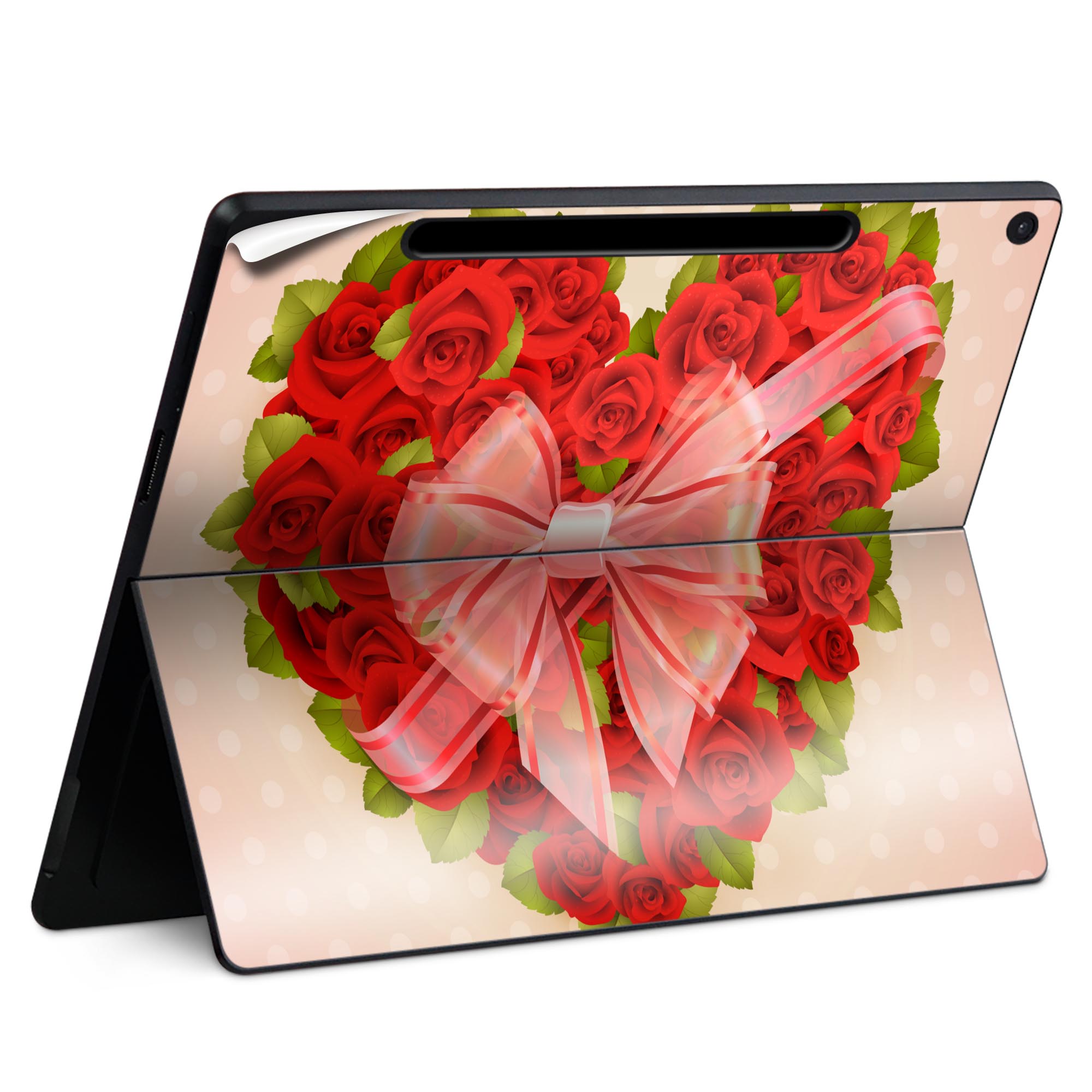 商品特徴・貼るだけでかんたん着せ替え、Surfac Pro 12インチ(2025) 共通対応デザインスキンシール・高精細プリントで写真と遜色のない仕上がり！半光沢シートでしっとりツヤのある表現力・ちょっとしたすり傷からSurface本体を保...