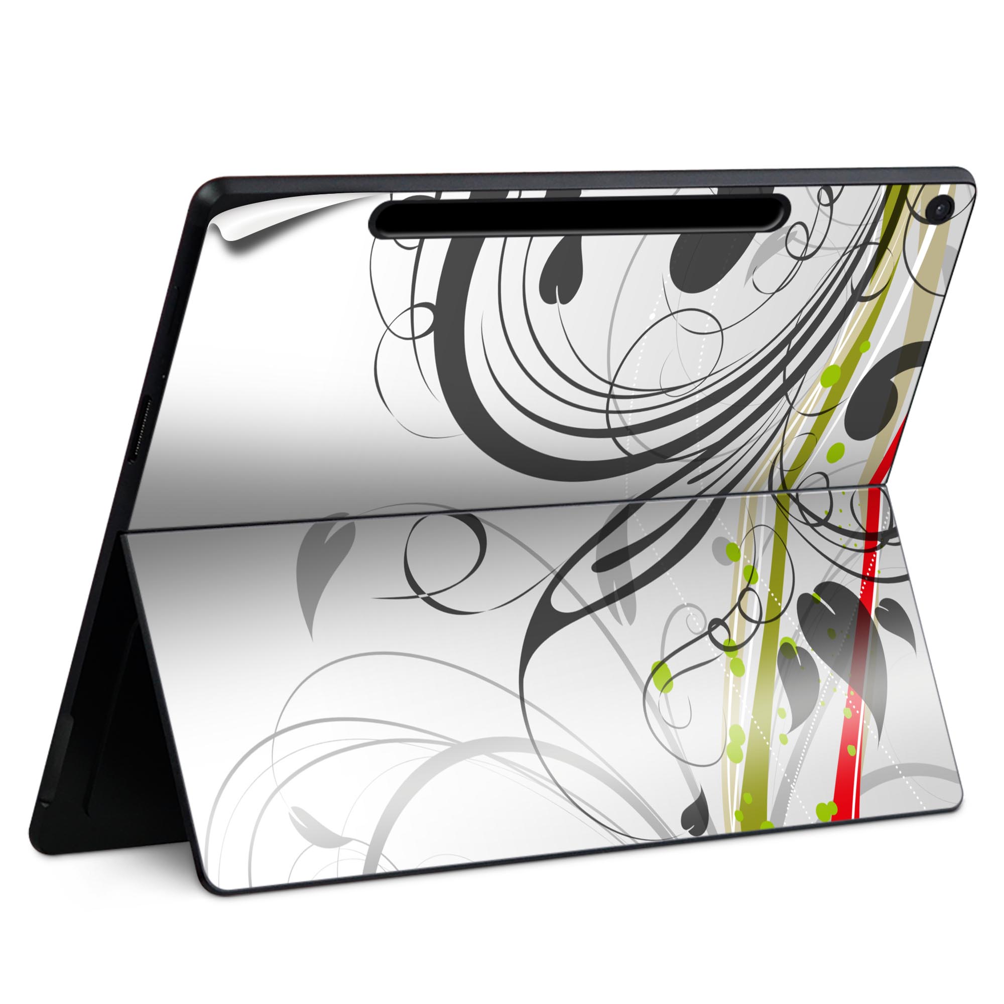 商品特徴・貼るだけでかんたん着せ替え、Surfac Pro 12インチ(2025) 共通対応デザインスキンシール・高精細プリントで写真と遜色のない仕上がり！半光沢シートでしっとりツヤのある表現力・ちょっとしたすり傷からSurface本体を保...