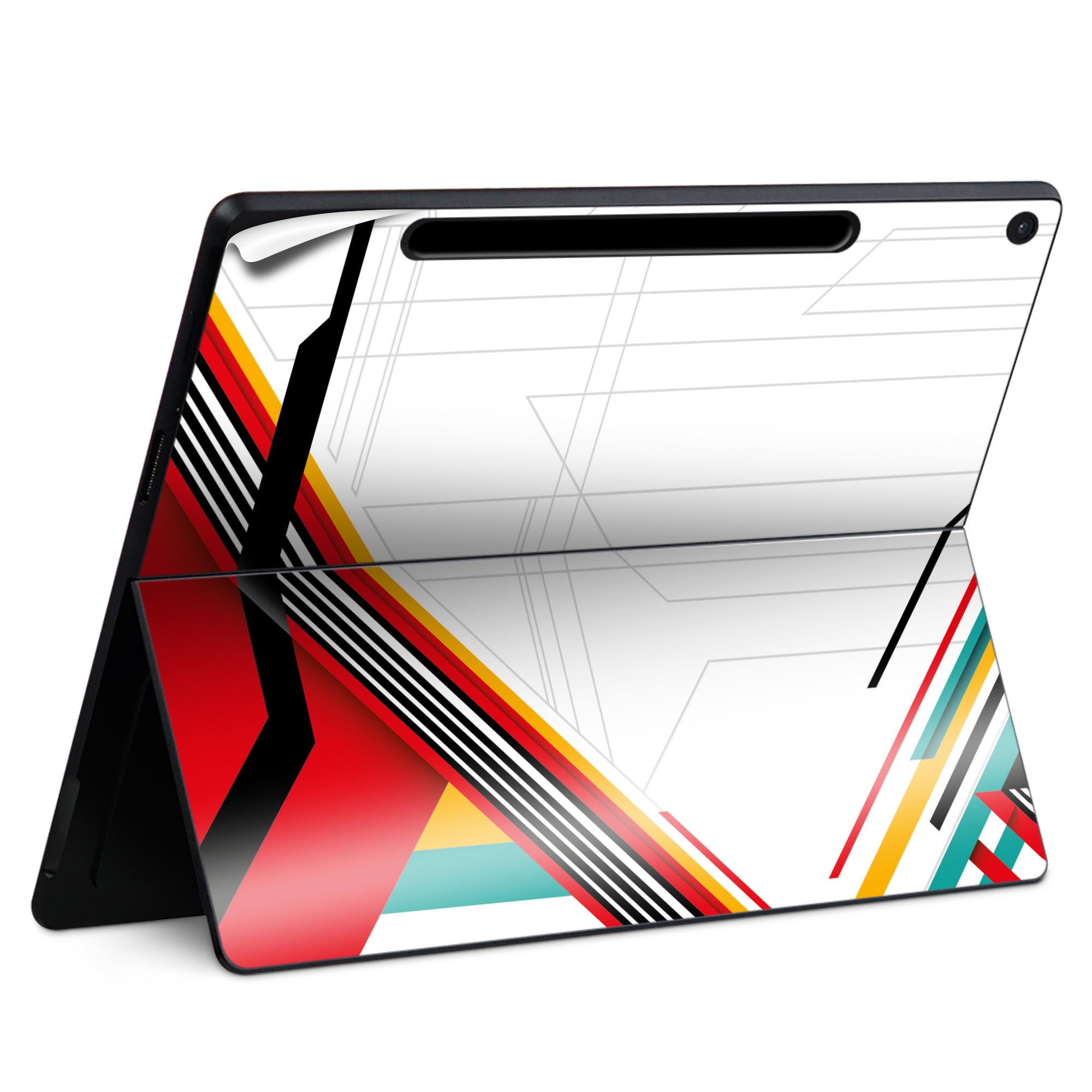 商品特徴・貼るだけでかんたん着せ替え、Surfac Pro 12インチ(2025) 共通対応デザインスキンシール・高精細プリントで写真と遜色のない仕上がり！半光沢シートでしっとりツヤのある表現力・ちょっとしたすり傷からSurface本体を保...