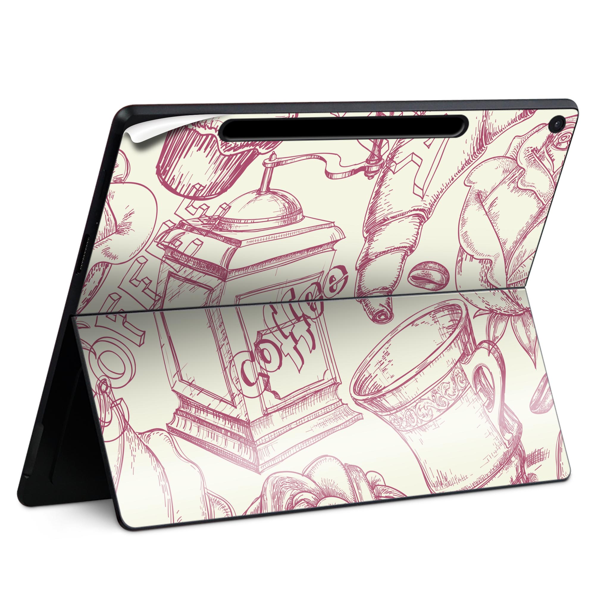 商品特徴・貼るだけでかんたん着せ替え、Surfac Pro 12インチ(2025) 共通対応デザインスキンシール・高精細プリントで写真と遜色のない仕上がり！半光沢シートでしっとりツヤのある表現力・ちょっとしたすり傷からSurface本体を保...